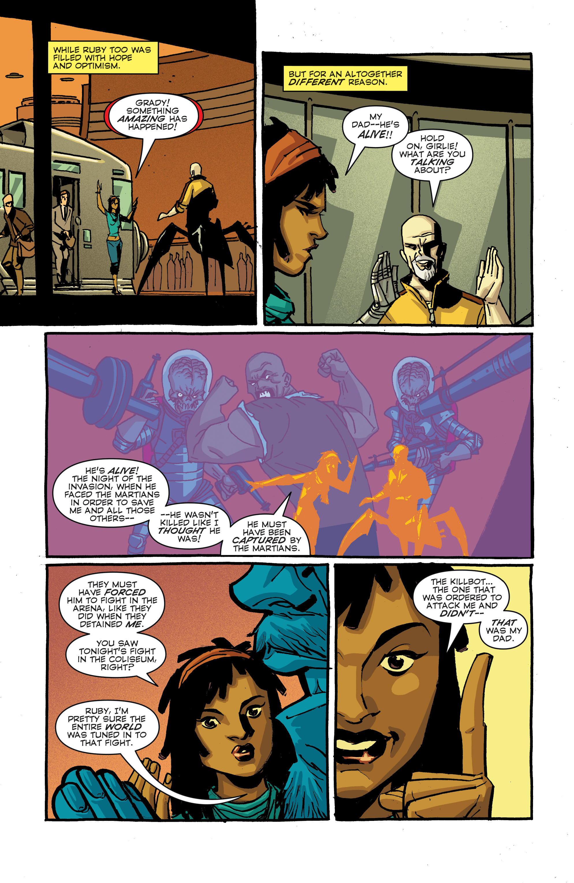 Read online Mars Attacks: Occupation comic - Issue #4