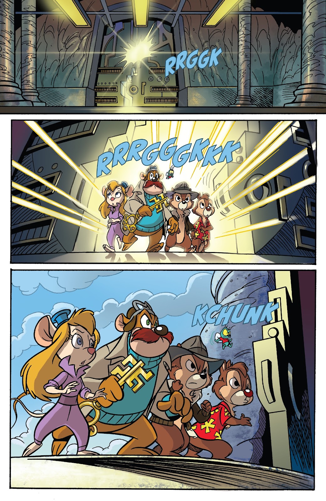 Read online Disney Afternoon Giant comic - Issue #4