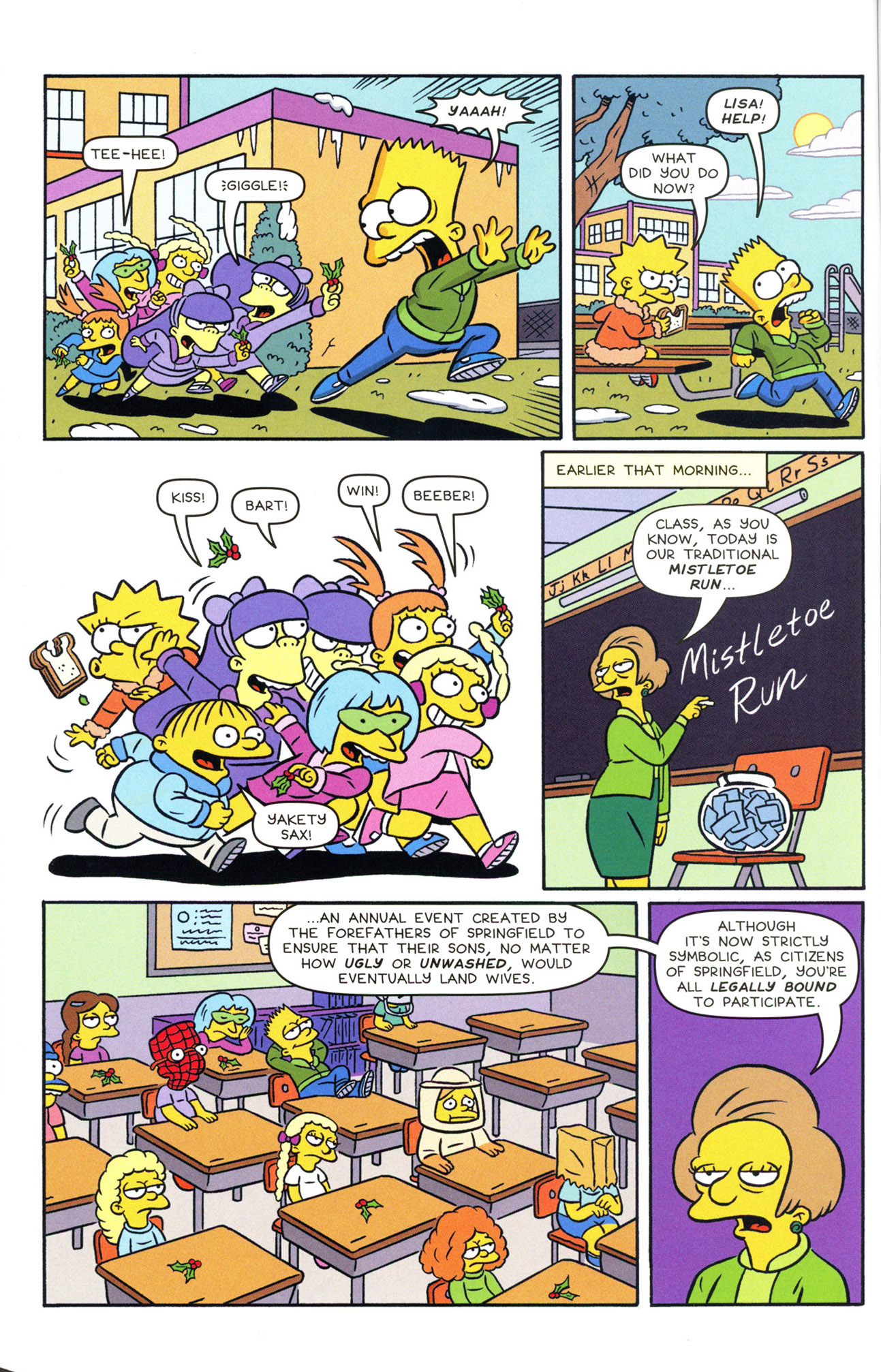 Read online The Simpsons Winter Wingding comic - Issue #7