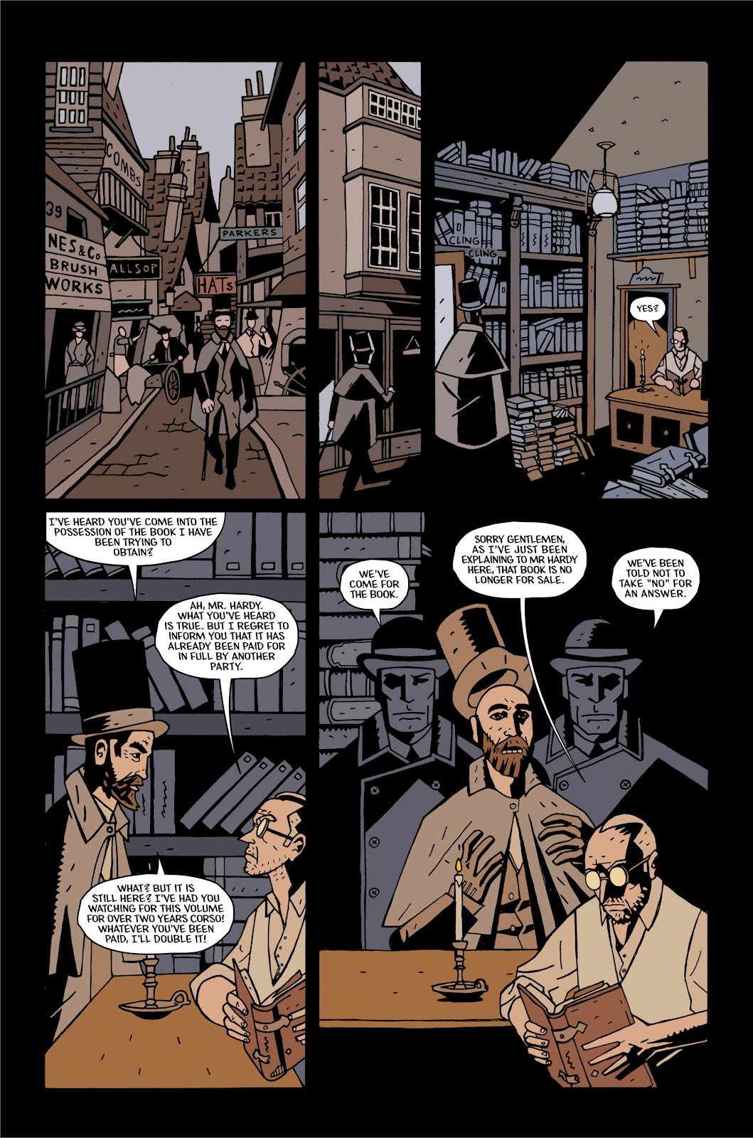 Read online Merrick: The Sensational Elephantman comic - Issue #2