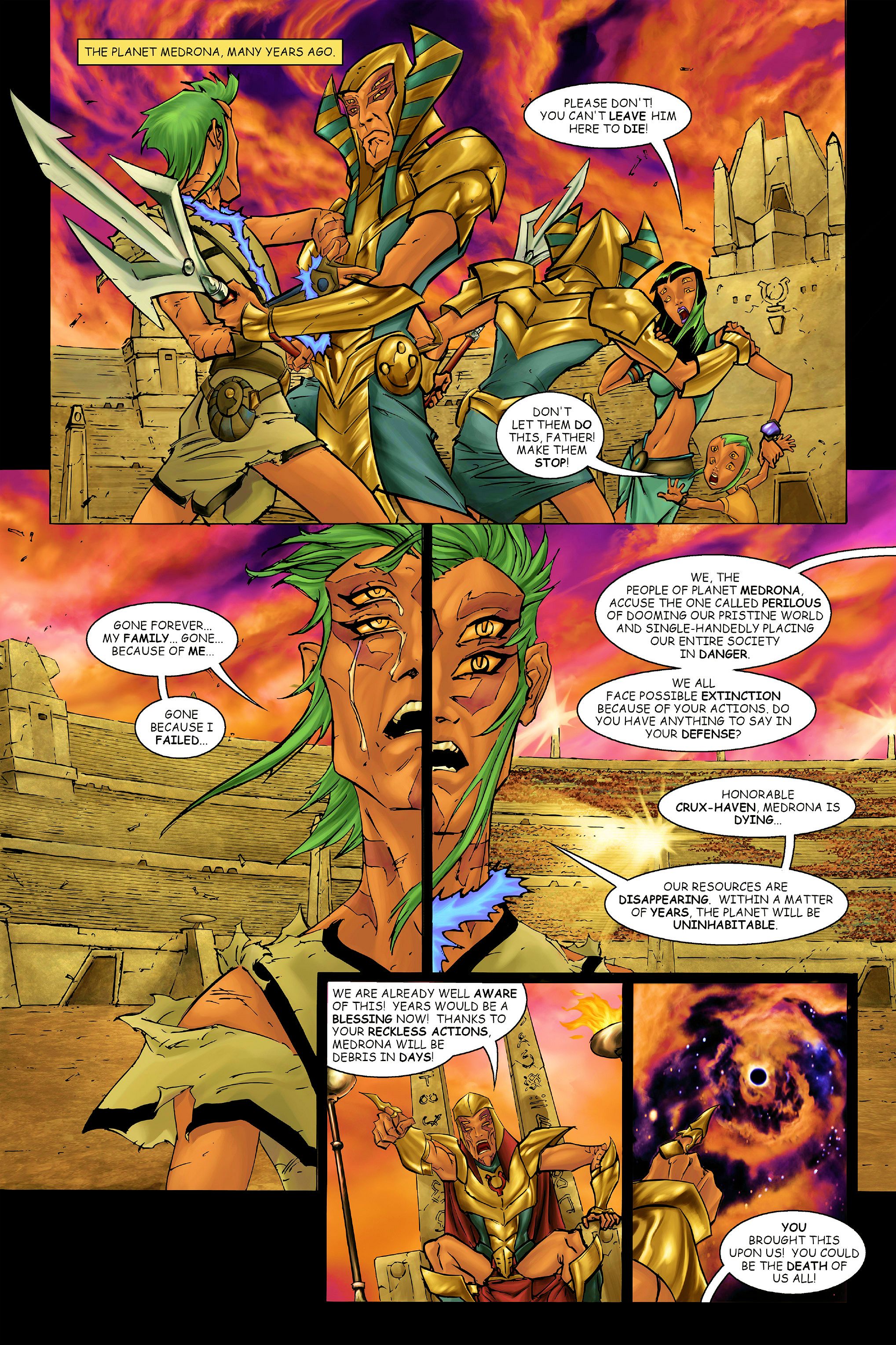 Read online Valhalla Cindermane comic - Issue #1