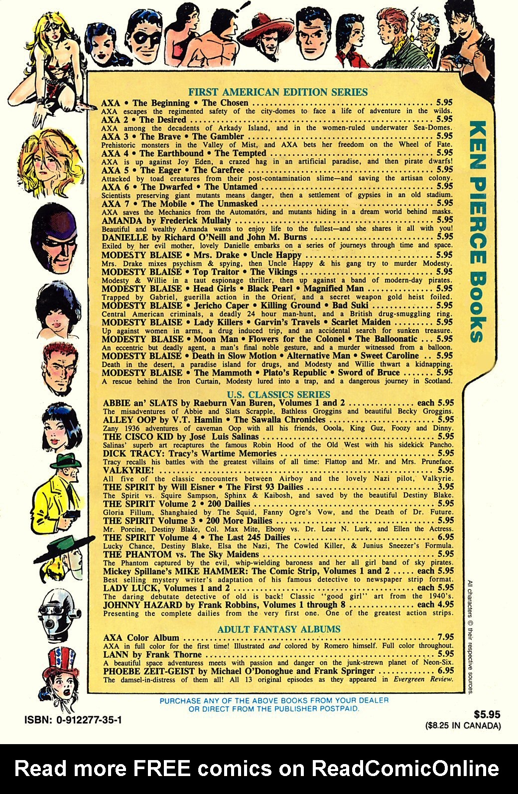 Read online Axa comic - Issue #8