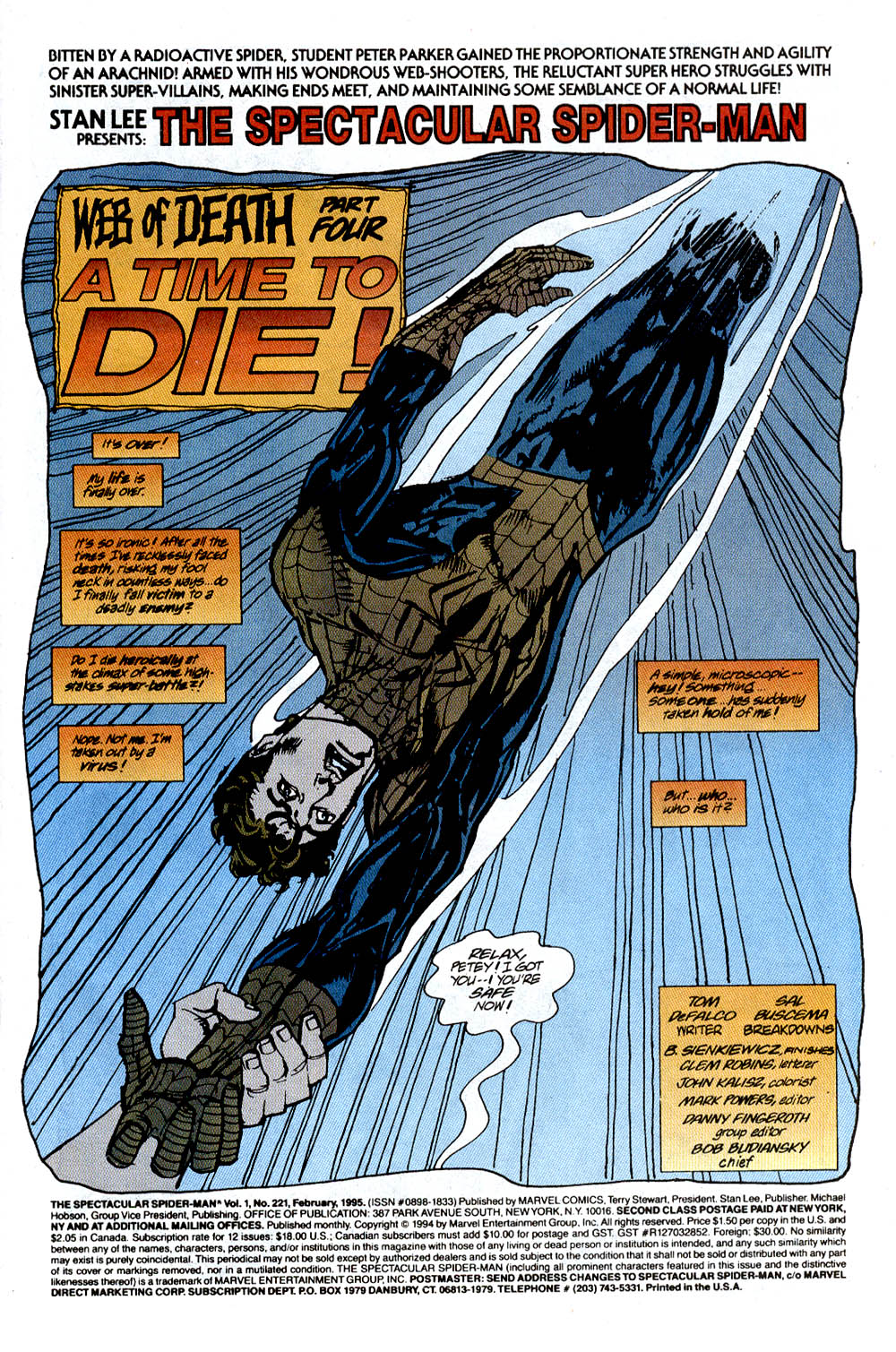 Spectacular Spider-Man v1 221 | Read All Comics Online