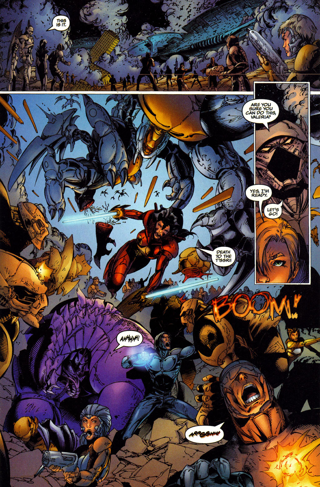 Read online Weapon Zero comic - Issue #15