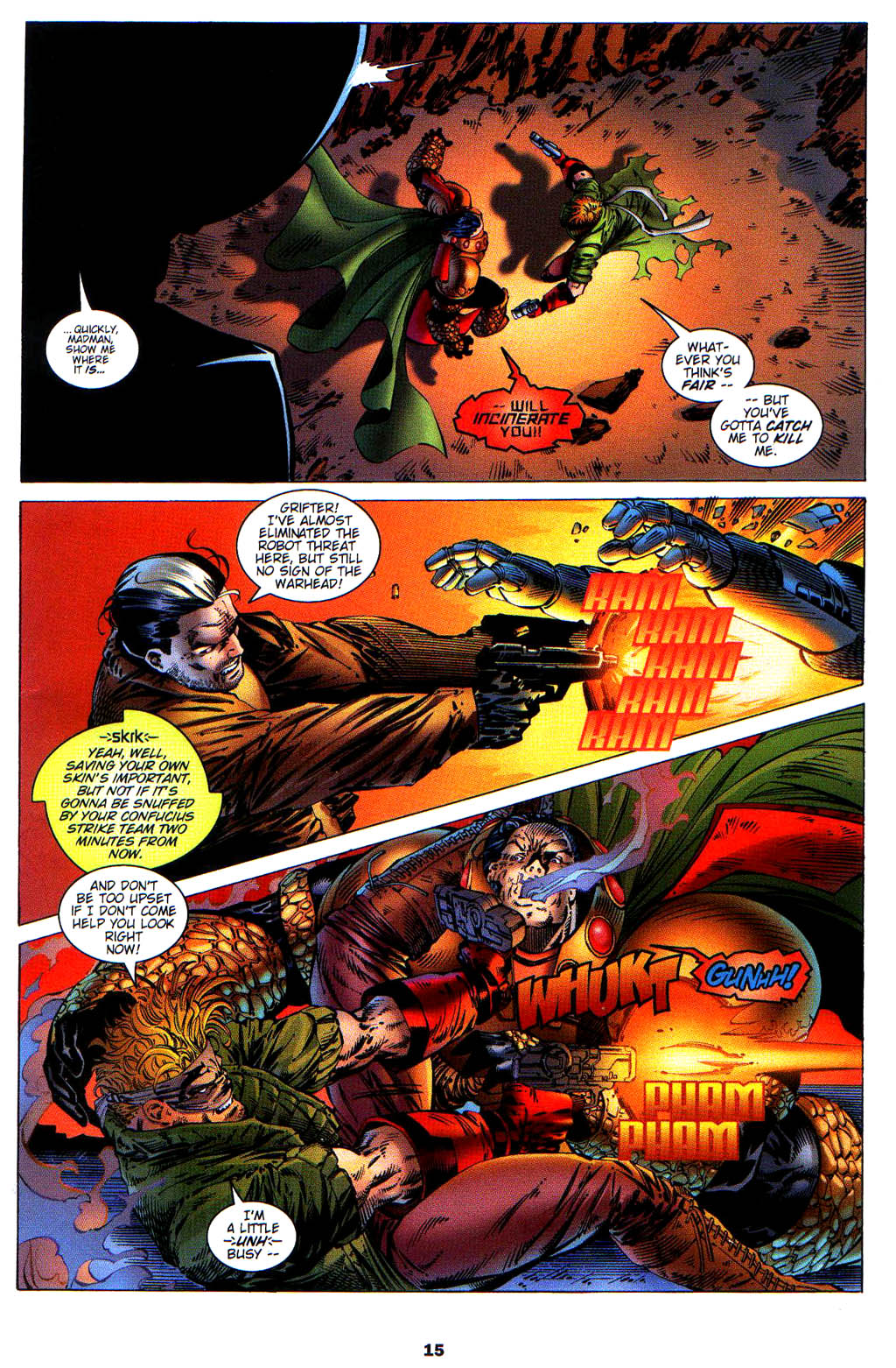 Read online Grifter (1995) comic - Issue #4