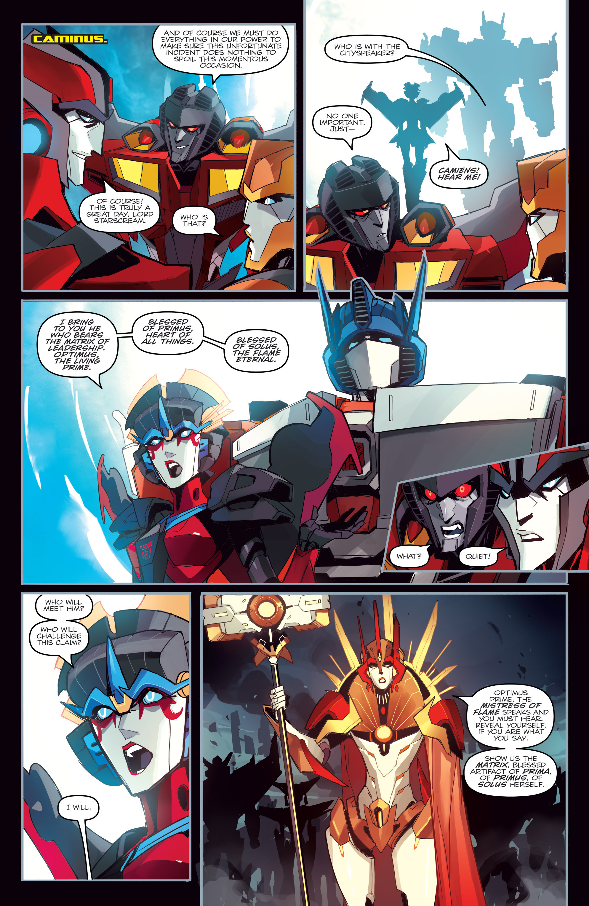 Read online The Transformers: Windblade (2015) comic - Issue #1