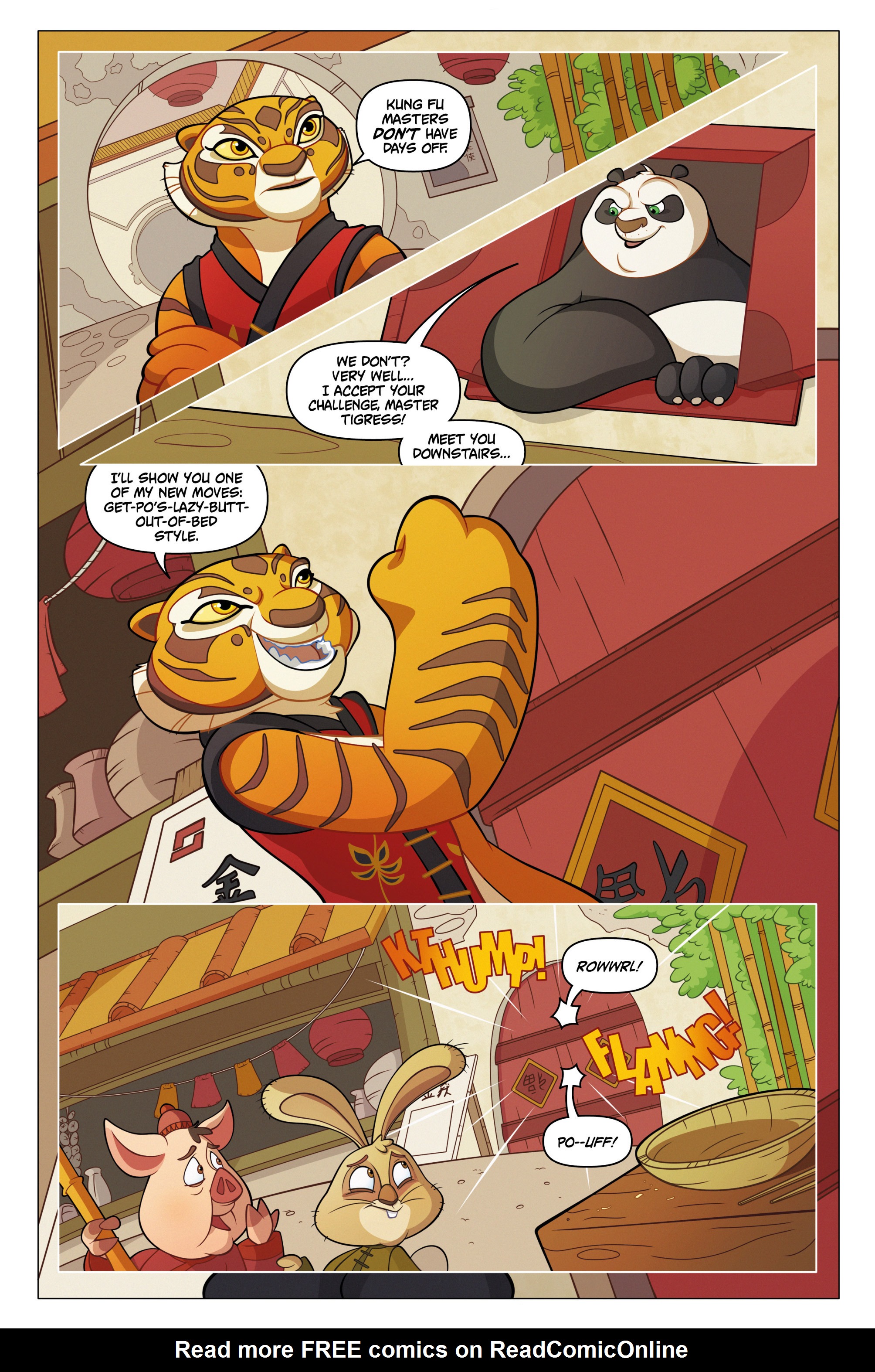 Read online DreamWorks Kung Fu Panda comic - Issue #2