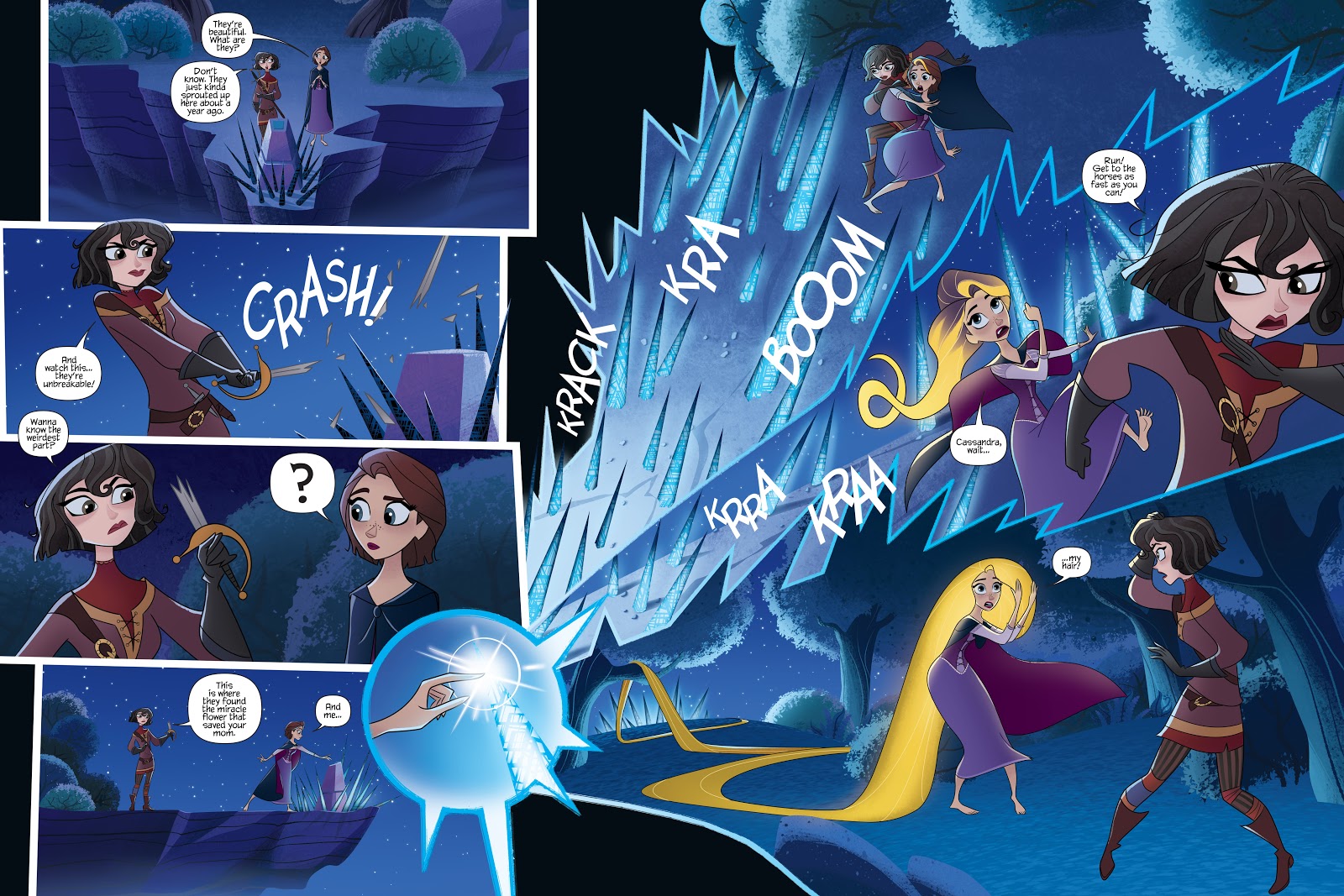 Read online Tangled: The Series-Adventure Is Calling comic - Issue # Full