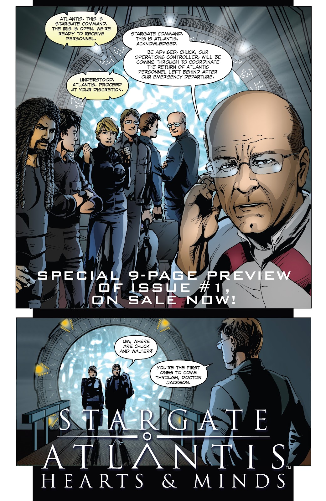 Read online Stargate Universe comic - Issue #1