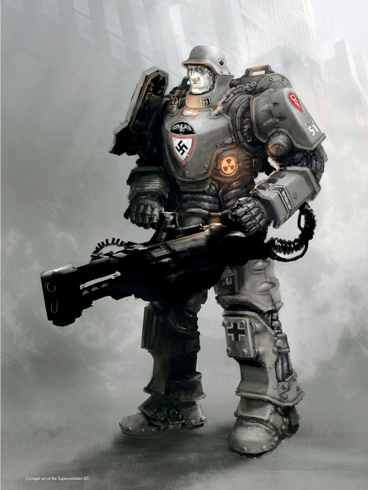 Read online The Art of Wolfenstein: The New Order comic - Issue # TPB ...