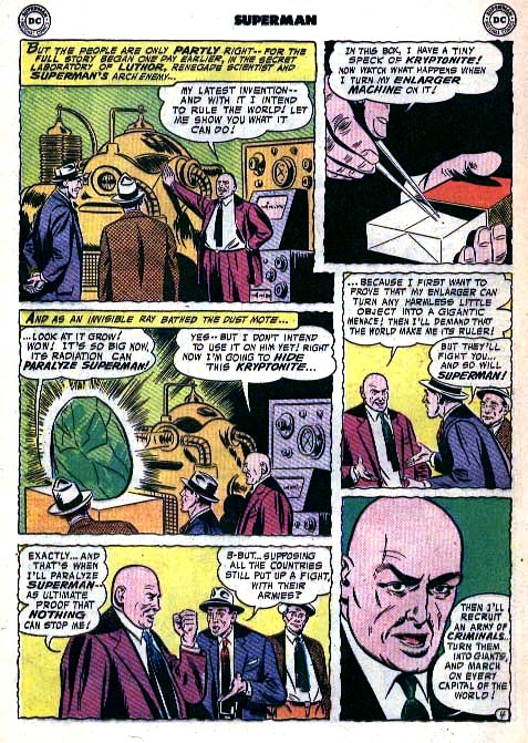 Read online Superman (1939) comic - Issue #110