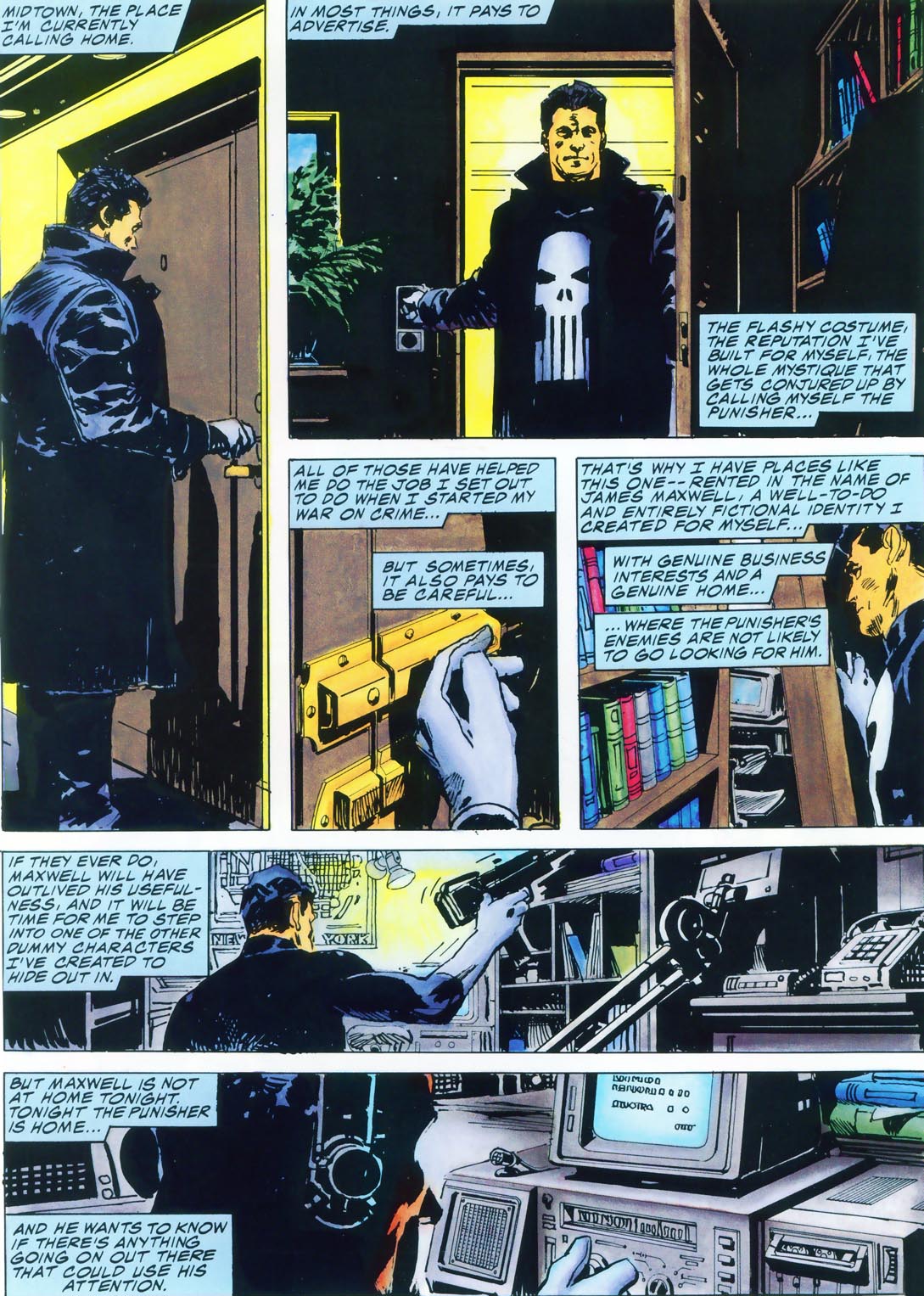 Read online Marvel Graphic Novel comic - Issue #40 - The Punisher ...