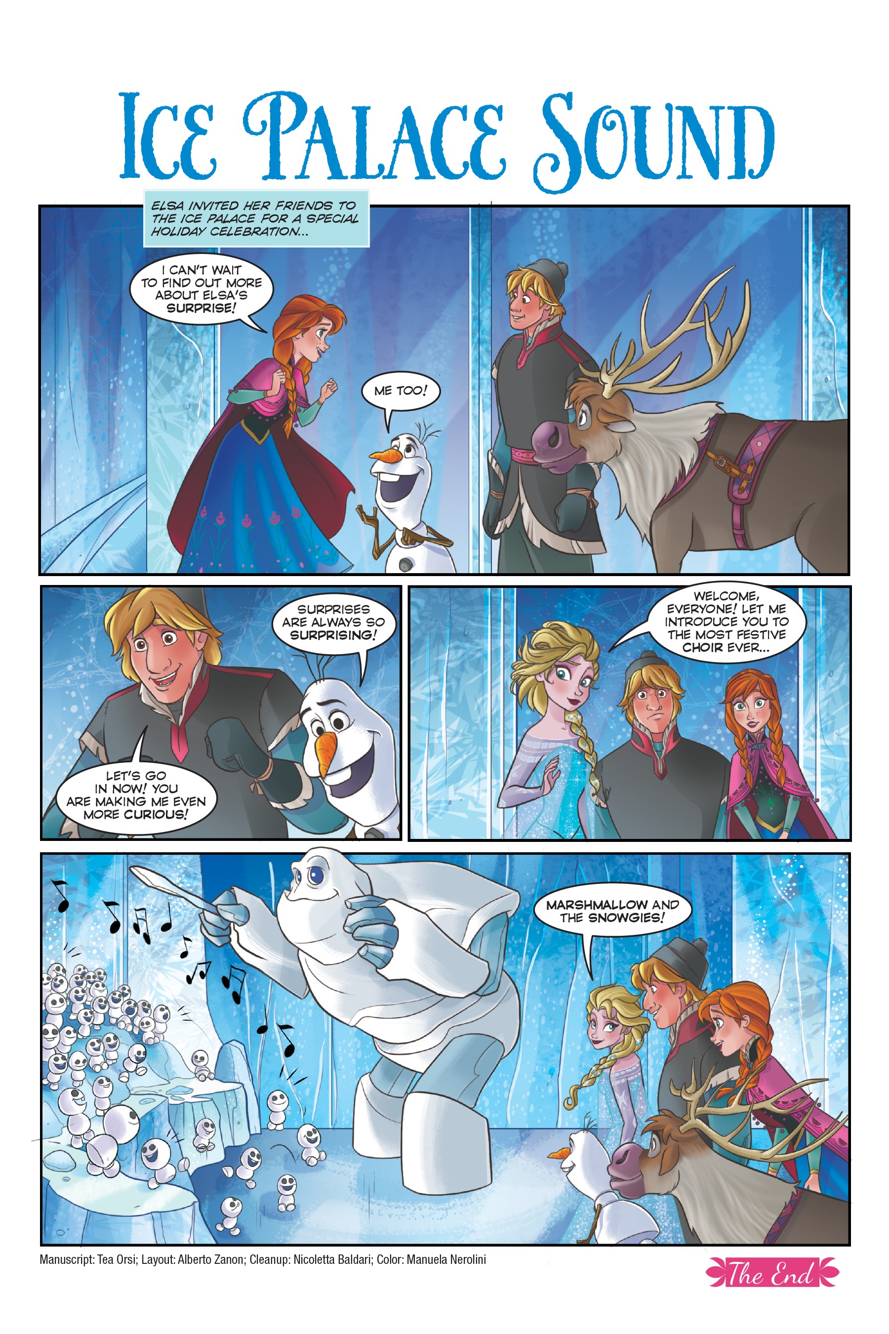 Read online Frozen Adventures: Flurries of Fun comic - Issue # TPB (Part 3)