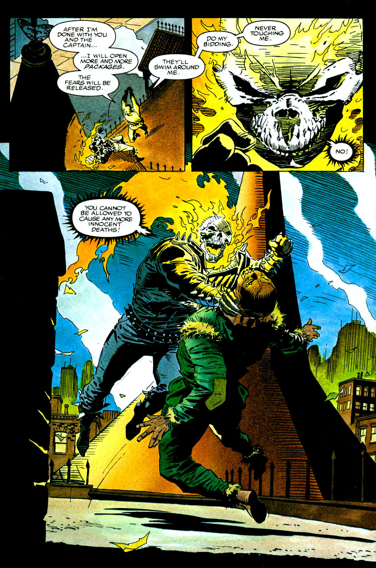 Read online Ghost Rider/Captain America: Fear comic - Issue # Full