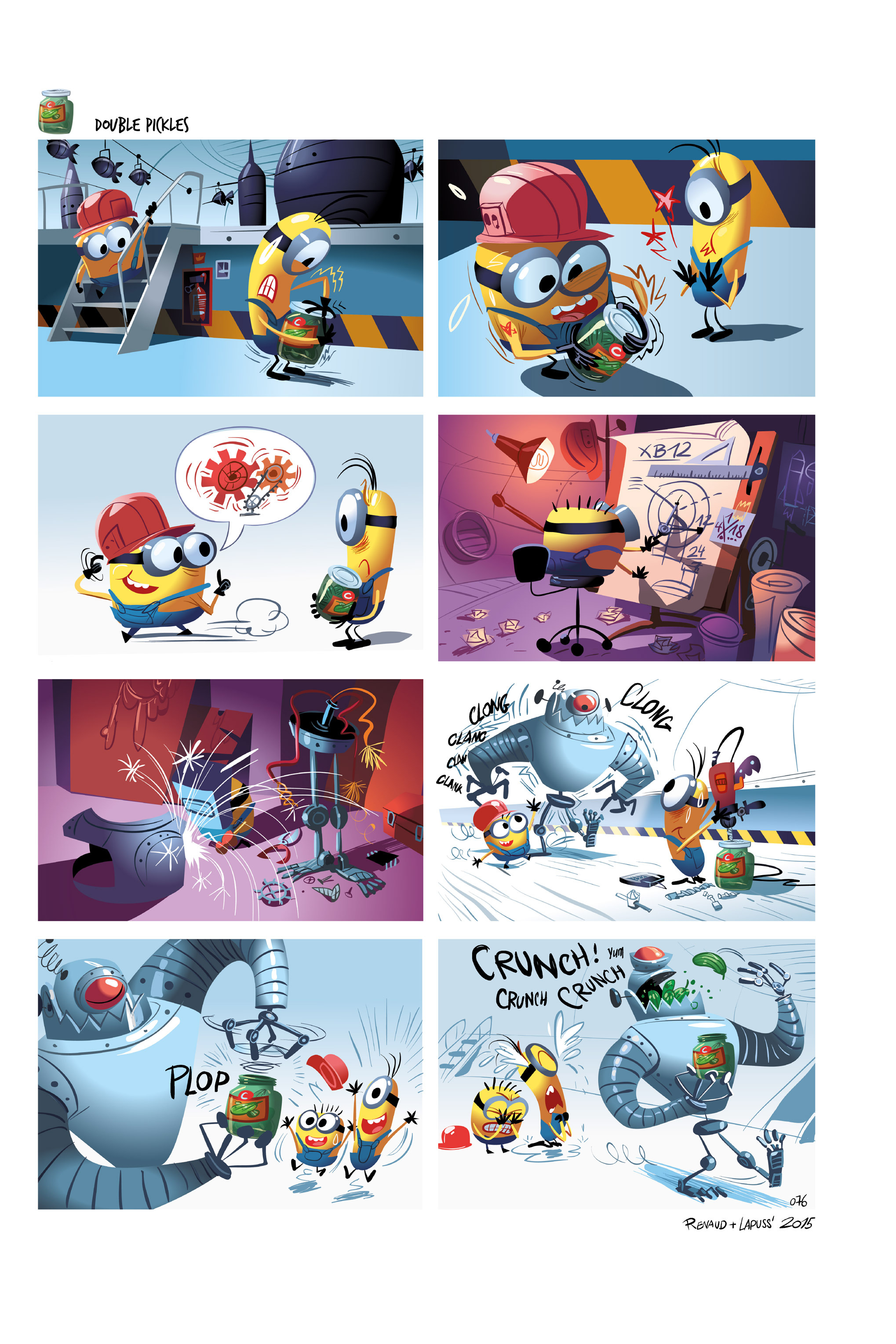 Read online Minions comic - Issue #2