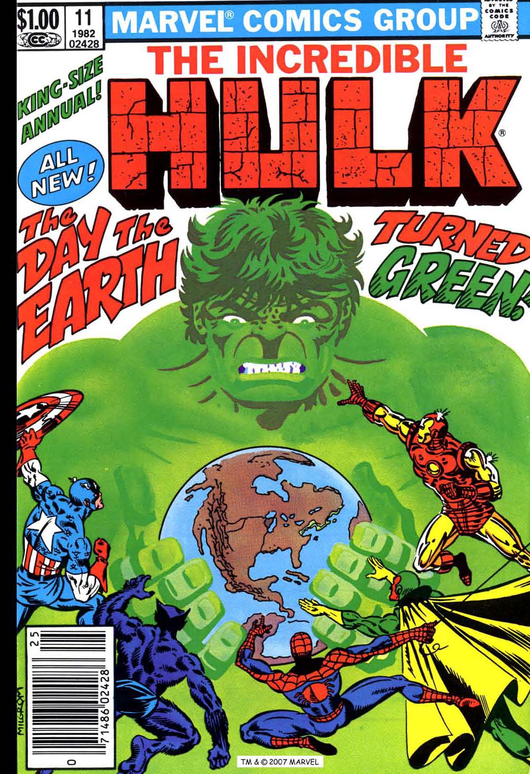 Read online The Incredible Hulk Annual comic - Issue #11
