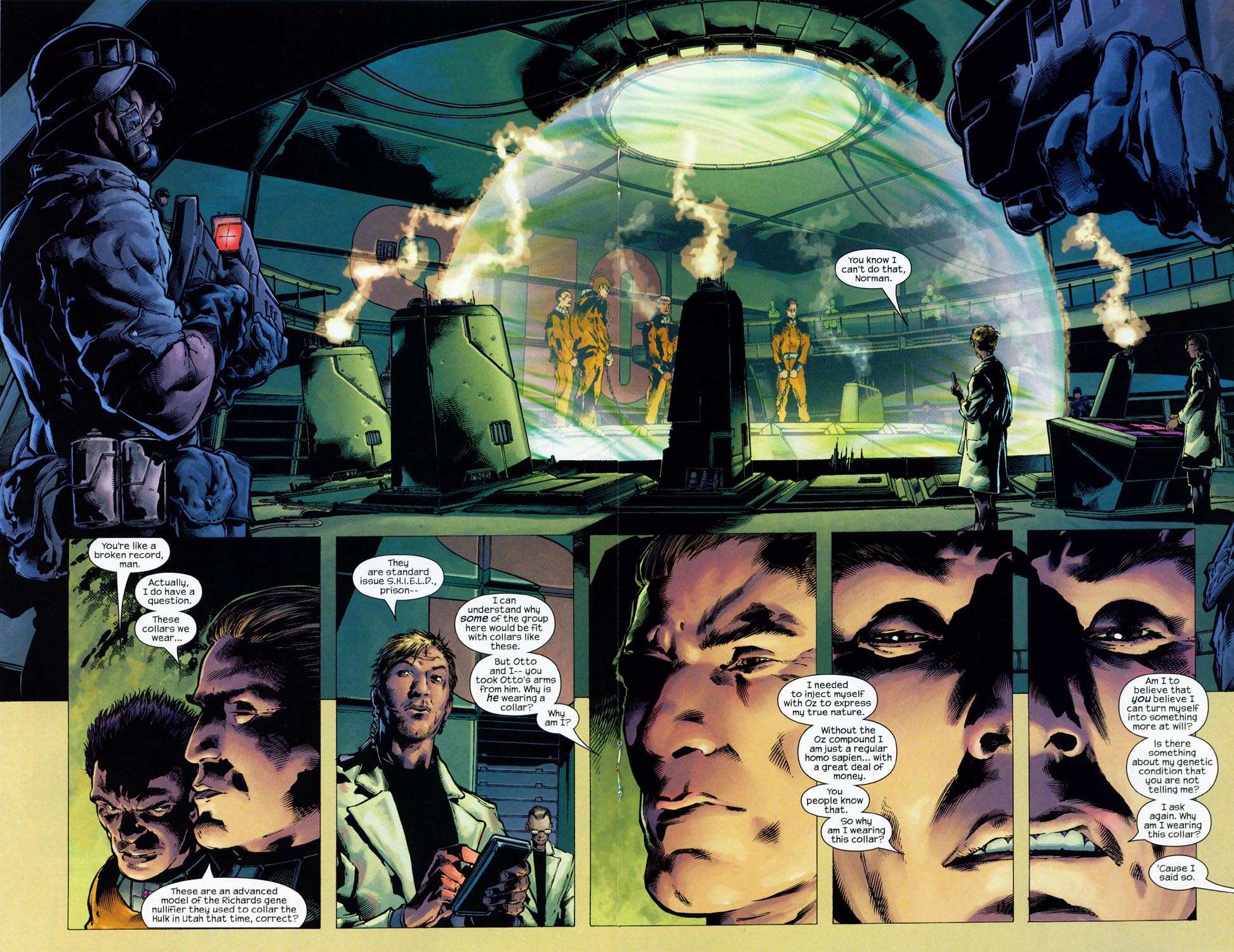 Read online Ultimate Six comic - Issue #1