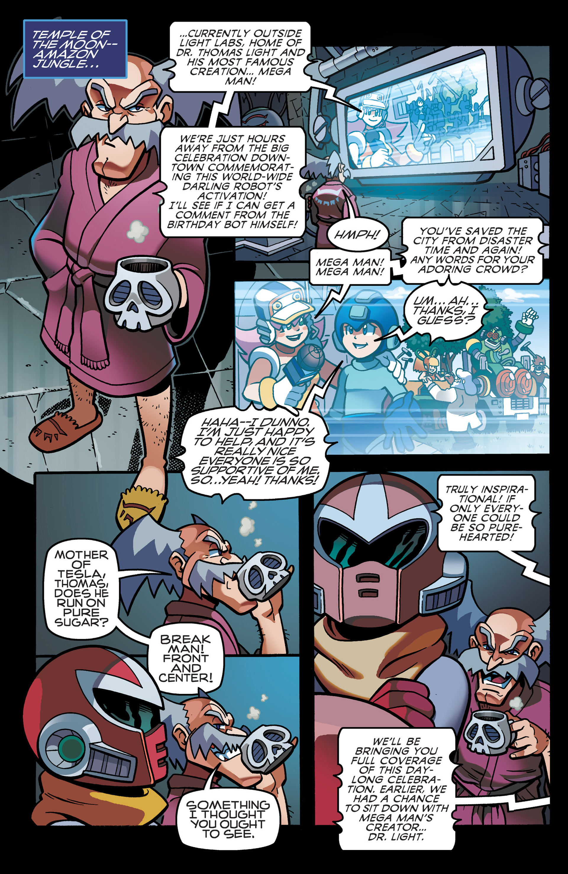 Read online Mega Man comic - Issue #23