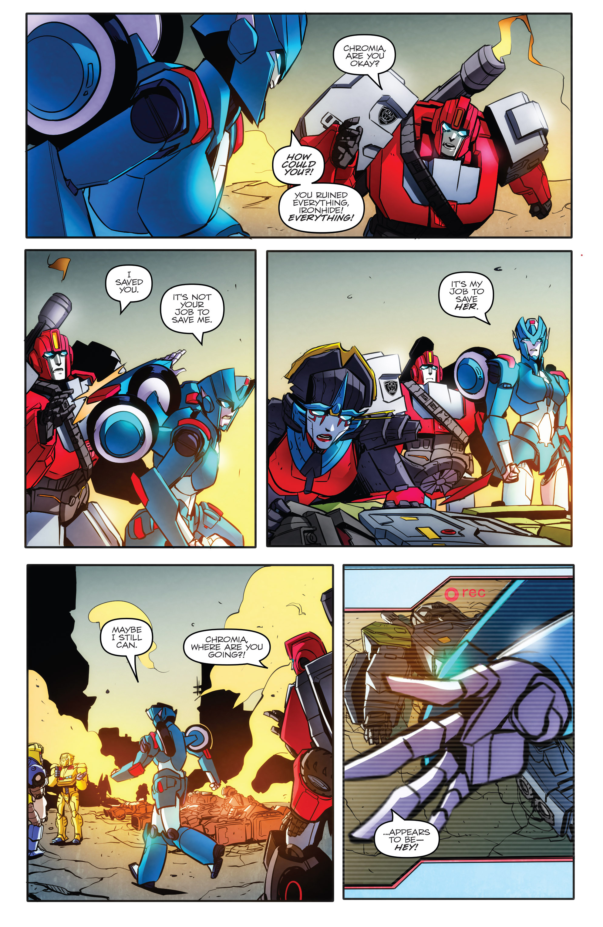 Read online Transformers: Till All Are One comic - Issue #4