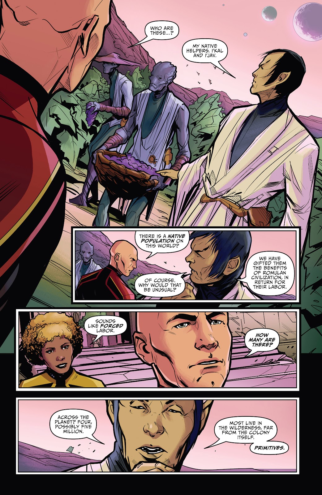 Read online Star Trek: Picard Countdown comic - Issue #1