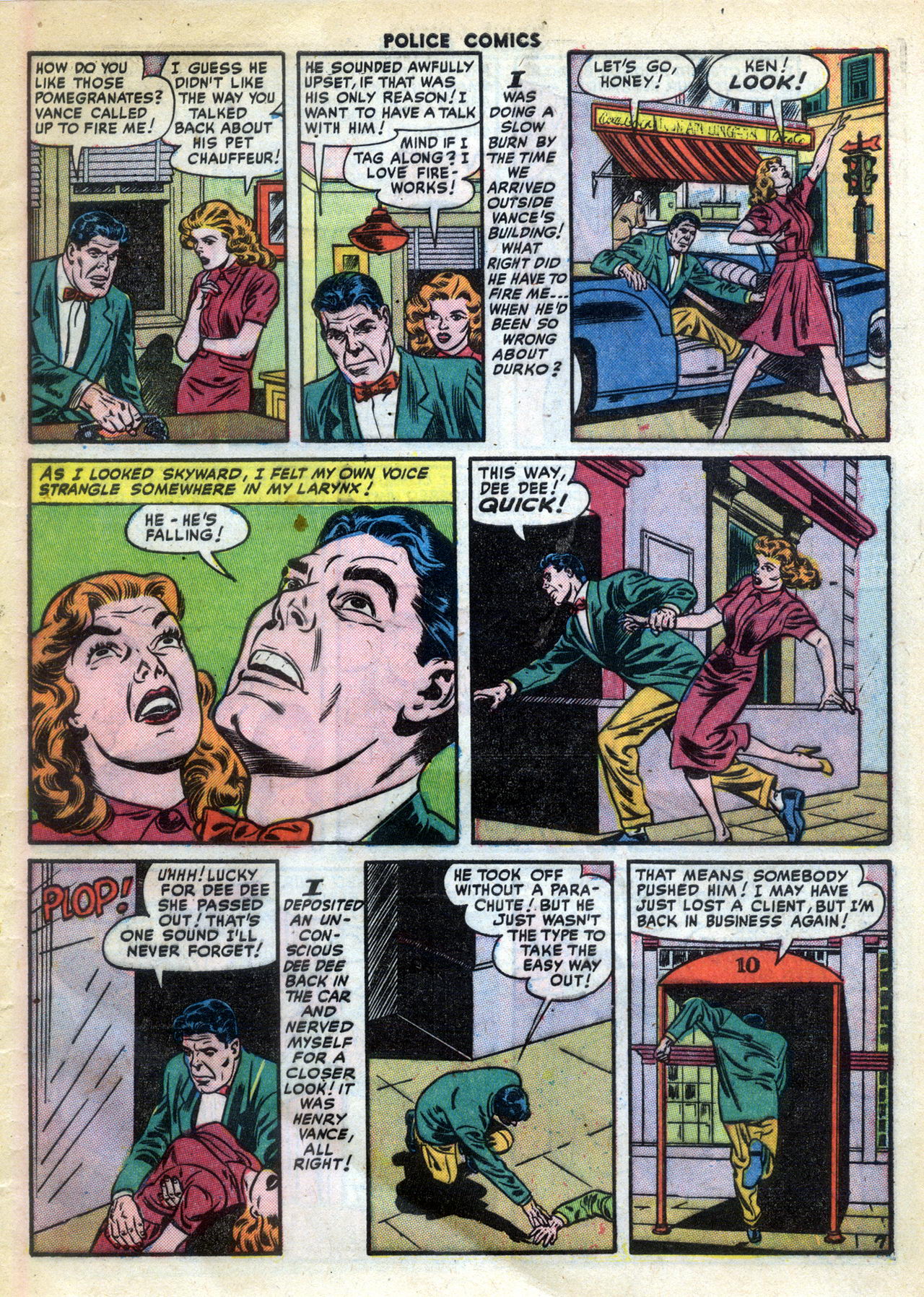 Read online Police Comics comic - Issue #112