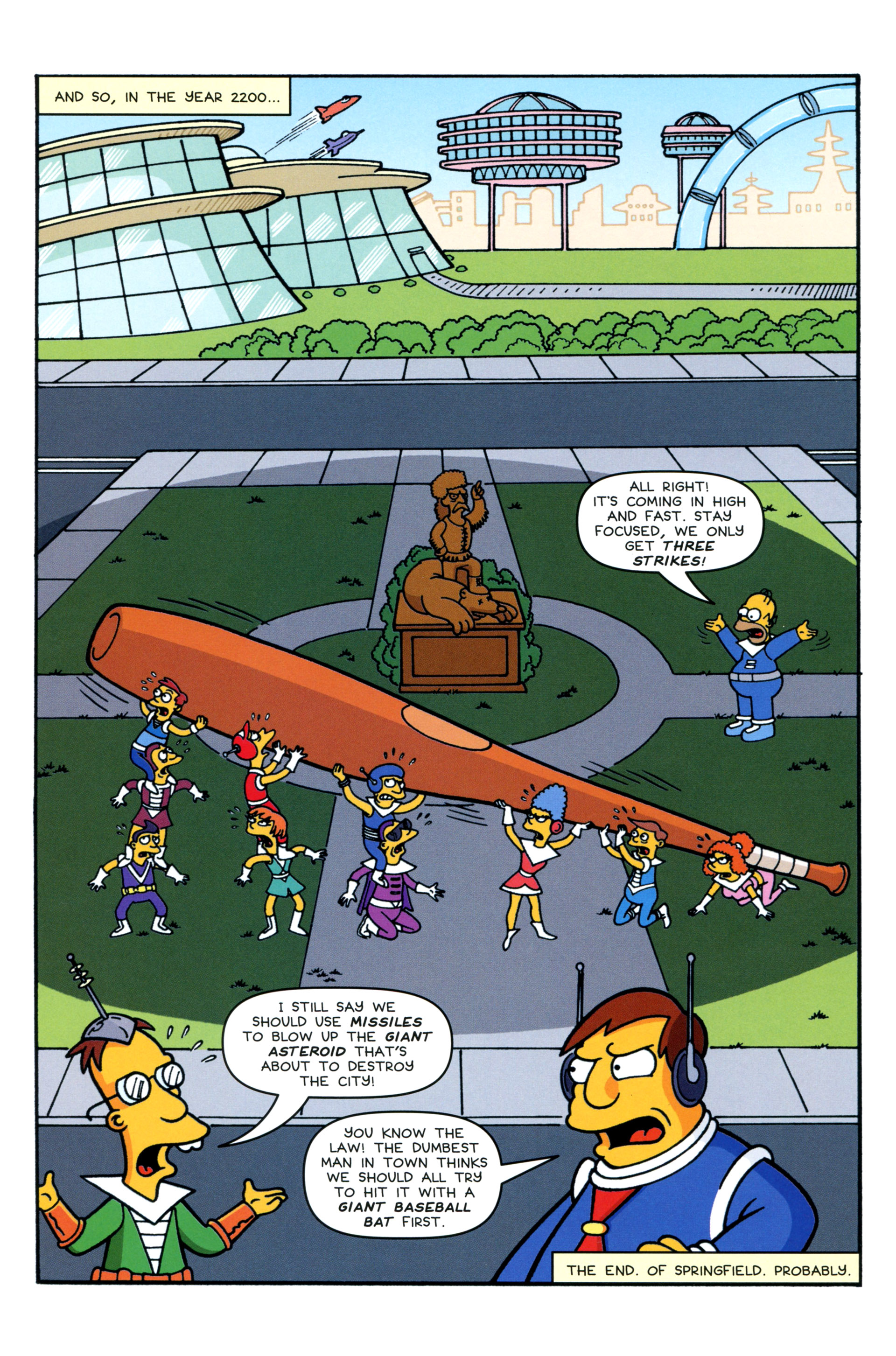 Read online Simpsons Comics comic - Issue #206