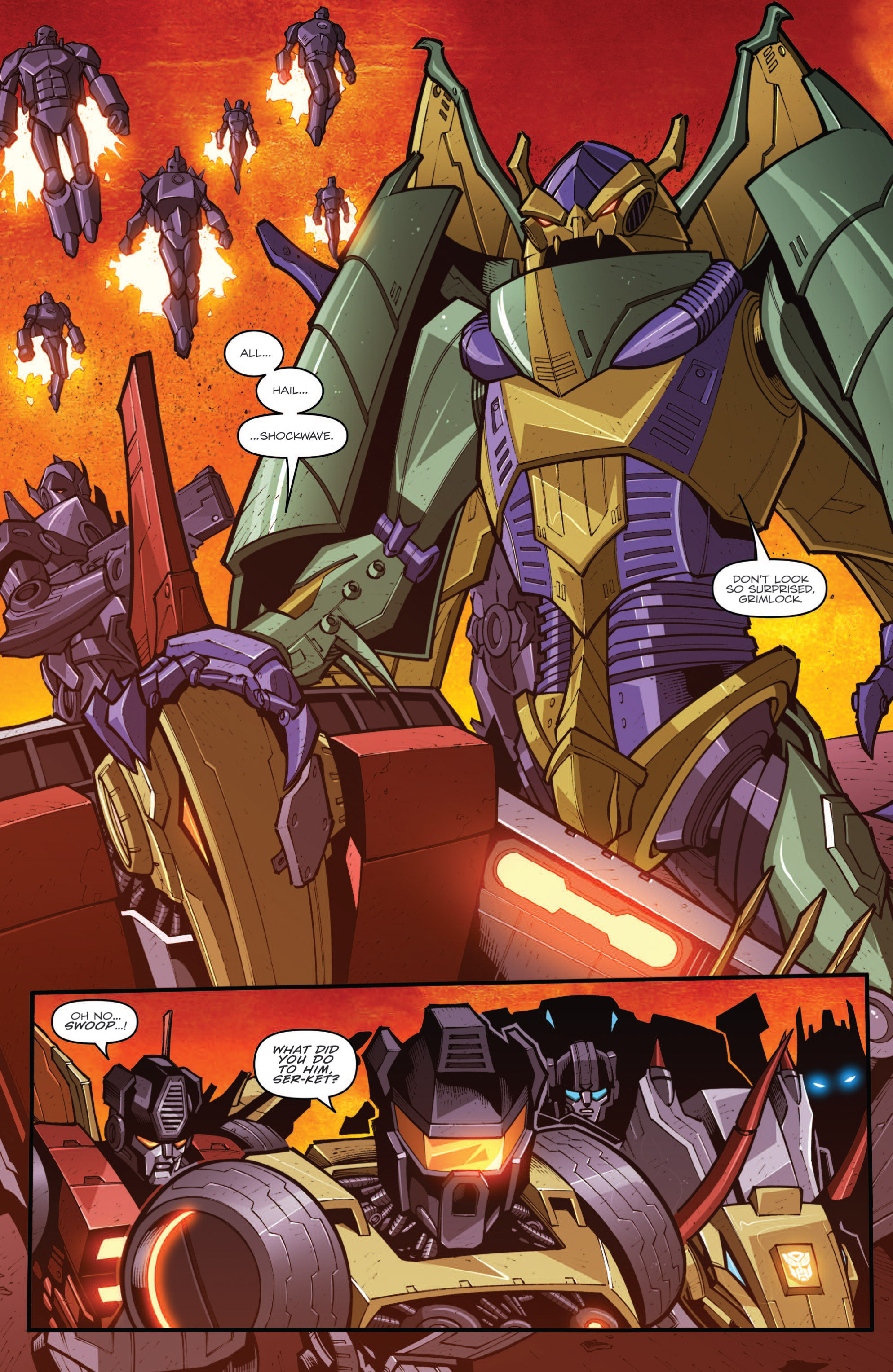 Read online The Transformers Prime: Rage of the Dinobots comic - Issue #3