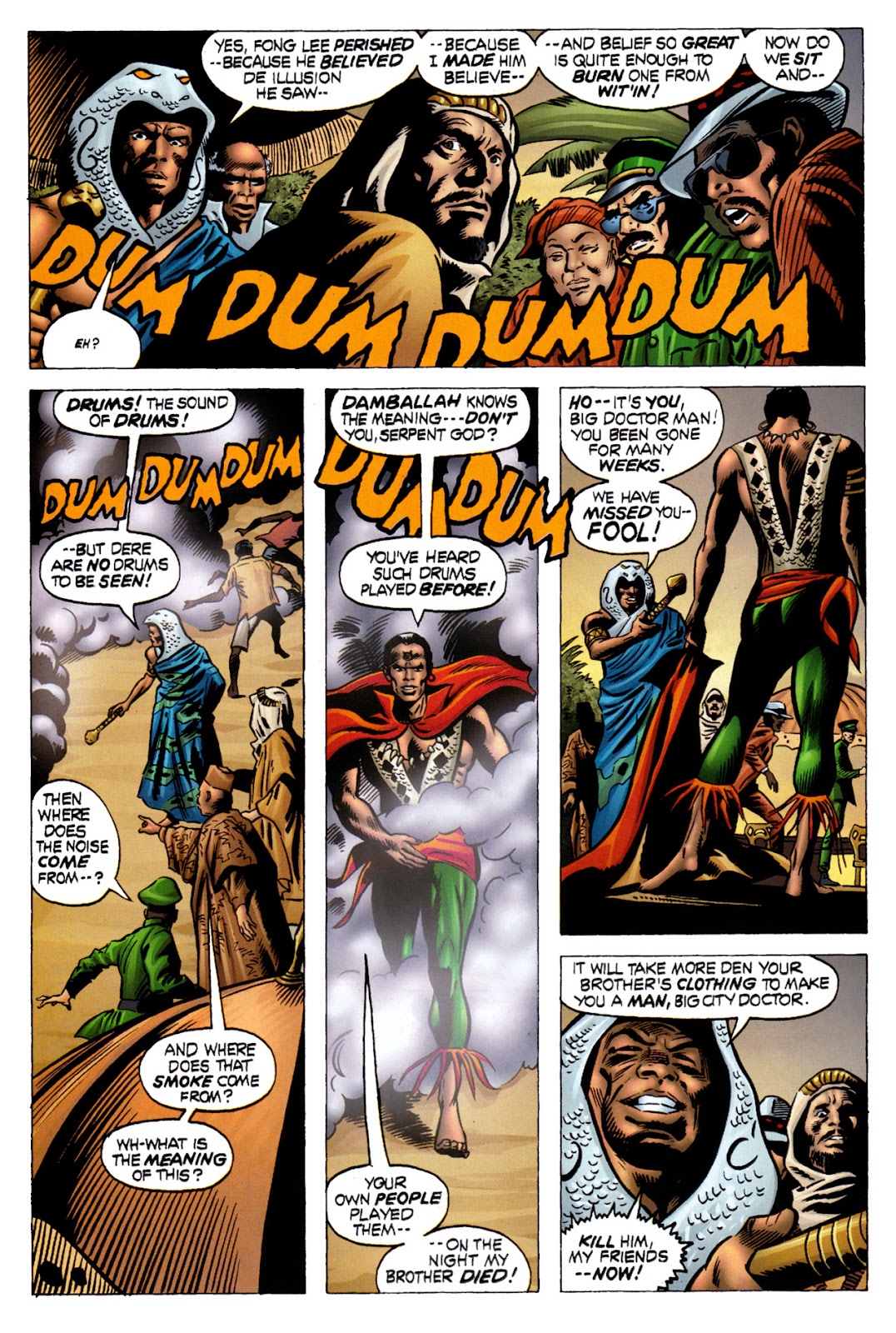 Read online Doctor Voodoo: The Origin of Jericho Drumm comic - Issue # Full