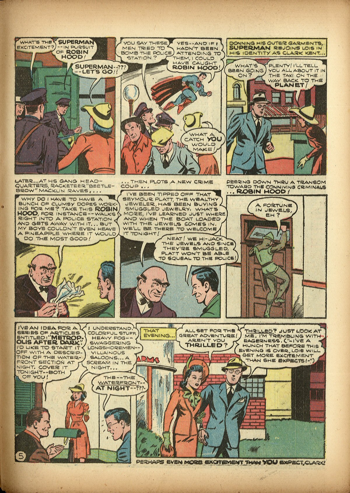 Read online Superman (1939) comic - Issue #22