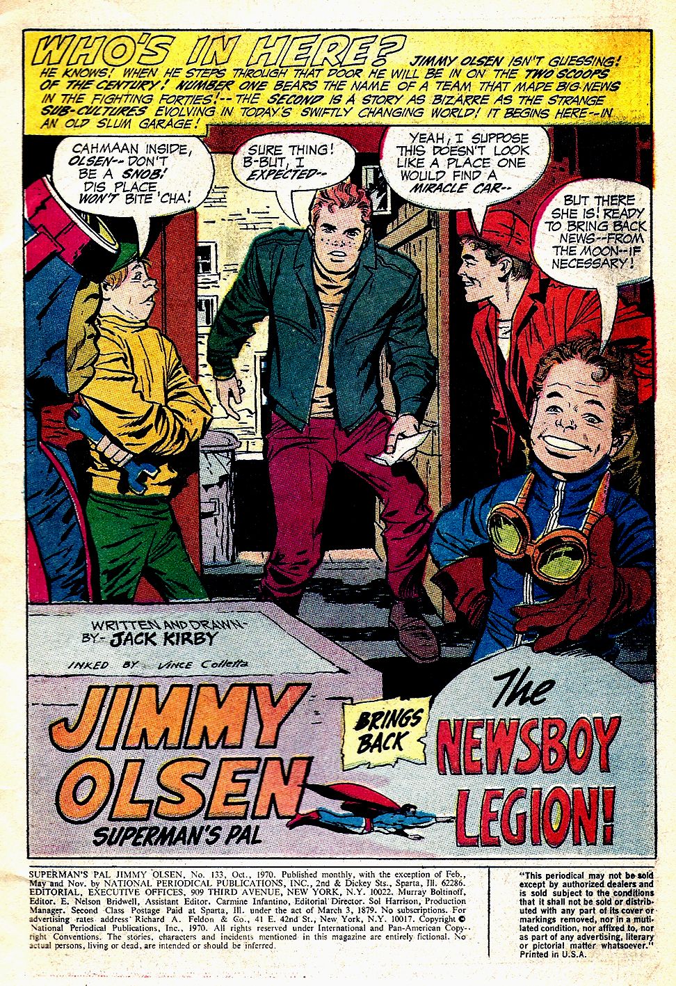 Read online Superman's Pal Jimmy Olsen comic - Issue #133