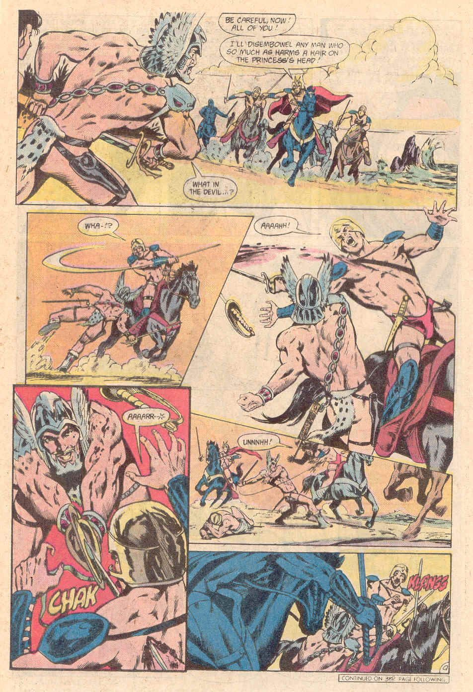 Read online Warlord (1976) comic - Issue #112
