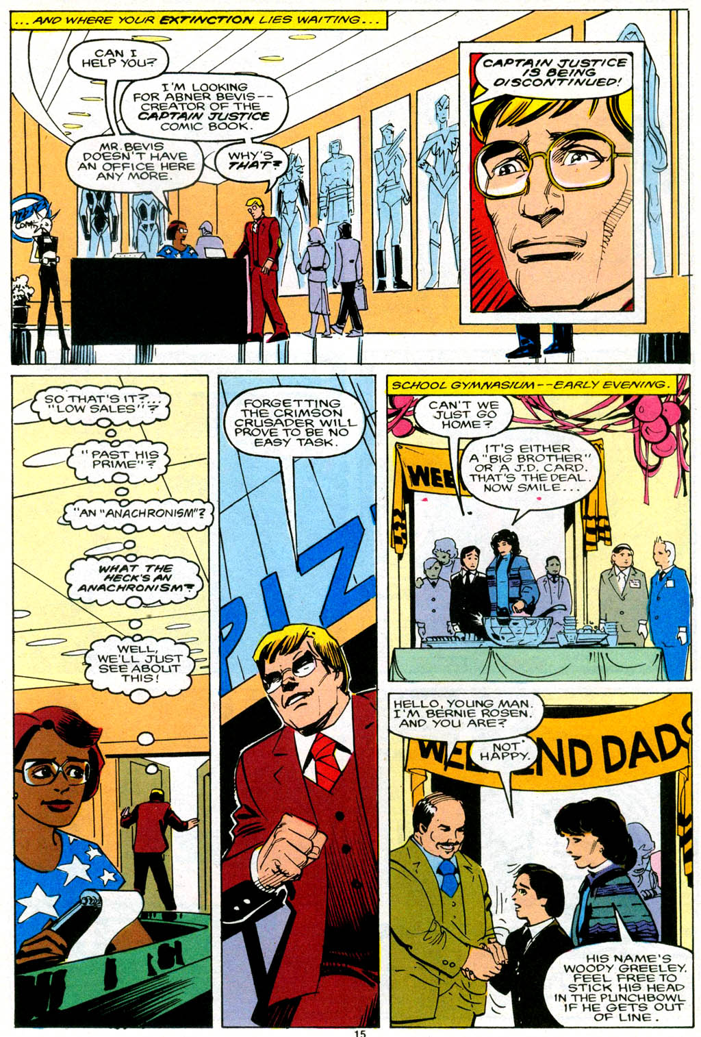 Read online Captain Justice comic - Issue #1