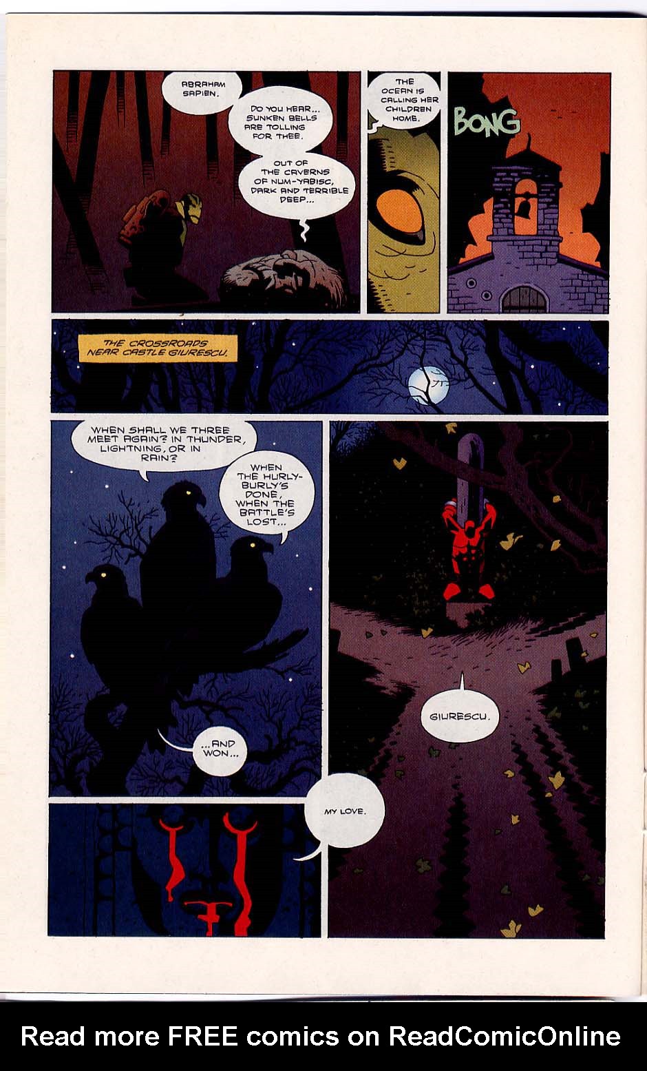 Read online Hellboy: Wake the Devil comic - Issue #5