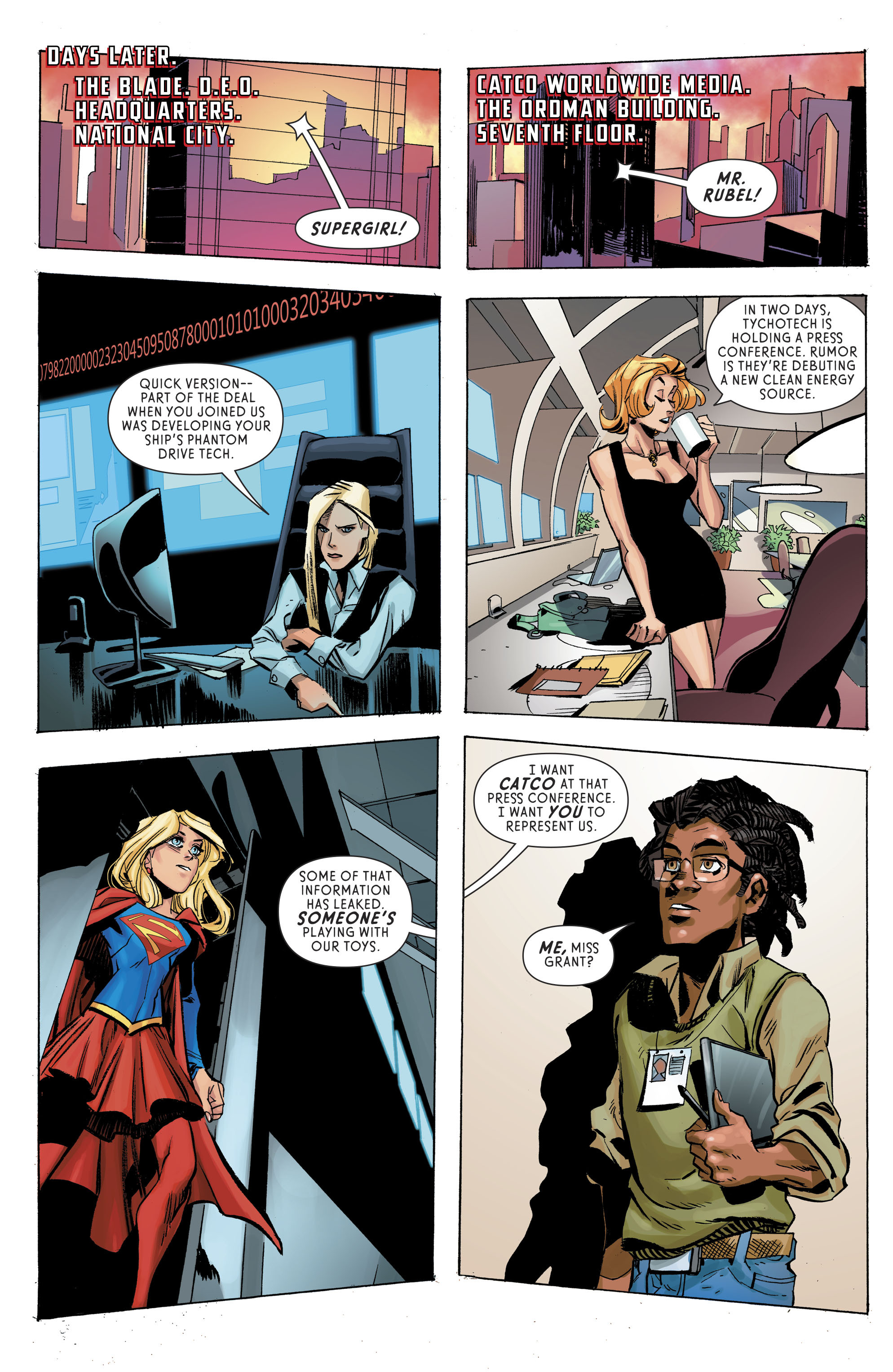 Read online Supergirl (2016) comic - Issue #8