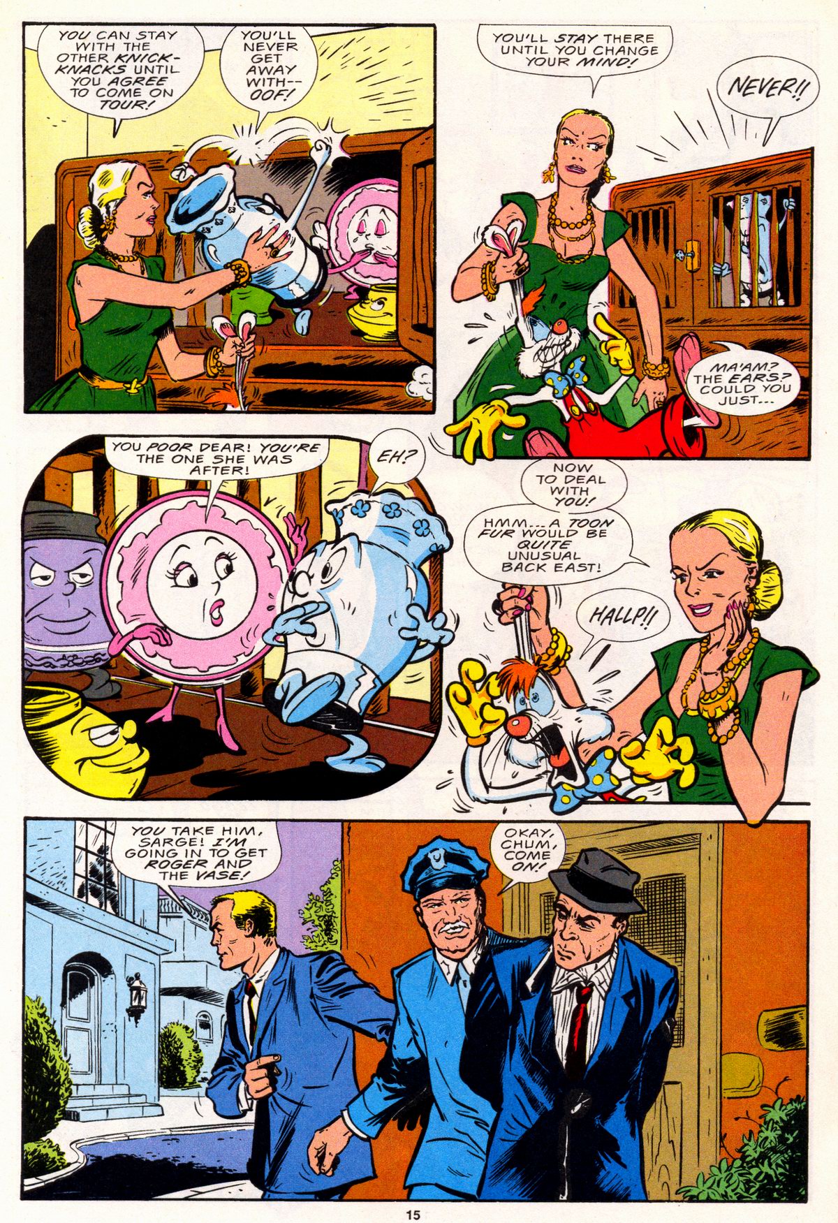 Read online Roger Rabbit comic - Issue #4