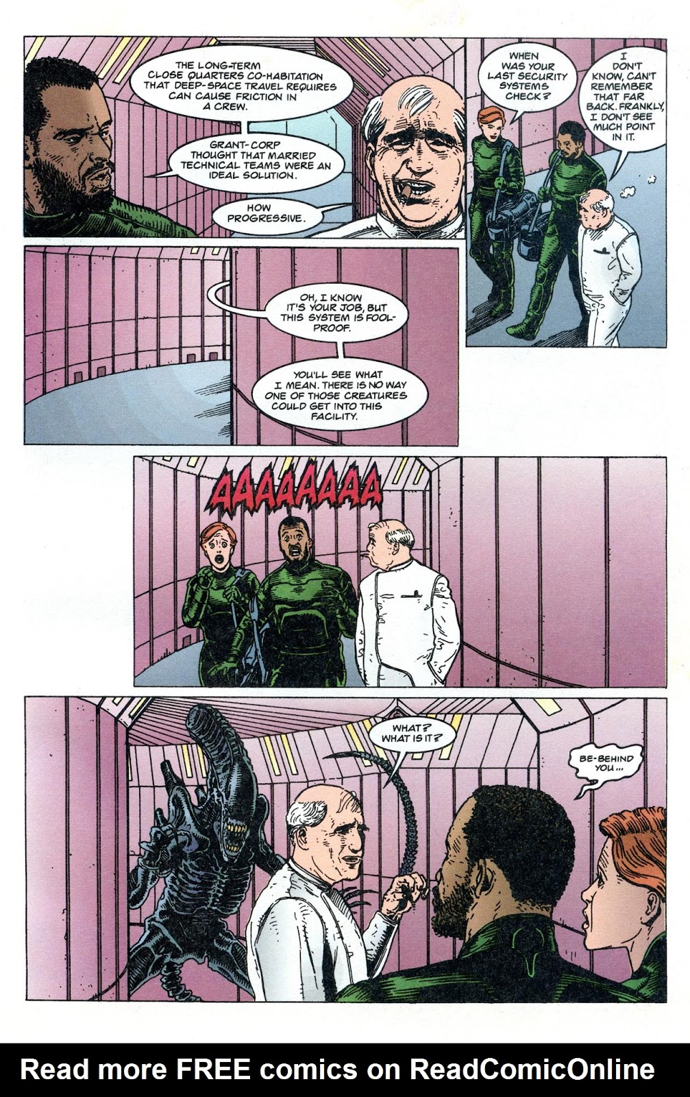 Read online Aliens: Stronghold comic - Issue #1