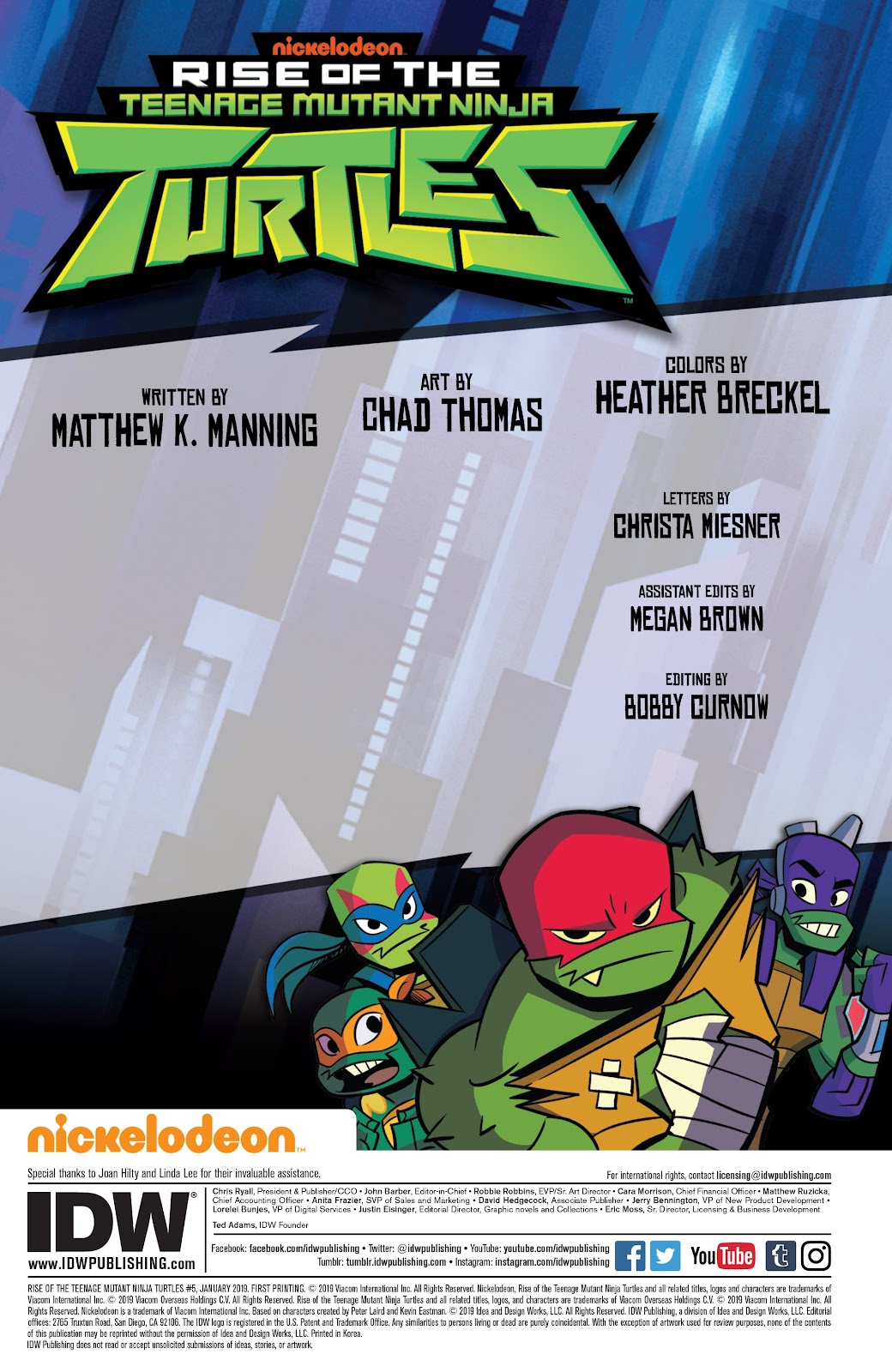 Read online Rise of the Teenage Mutant Ninja Turtles comic - Issue #5