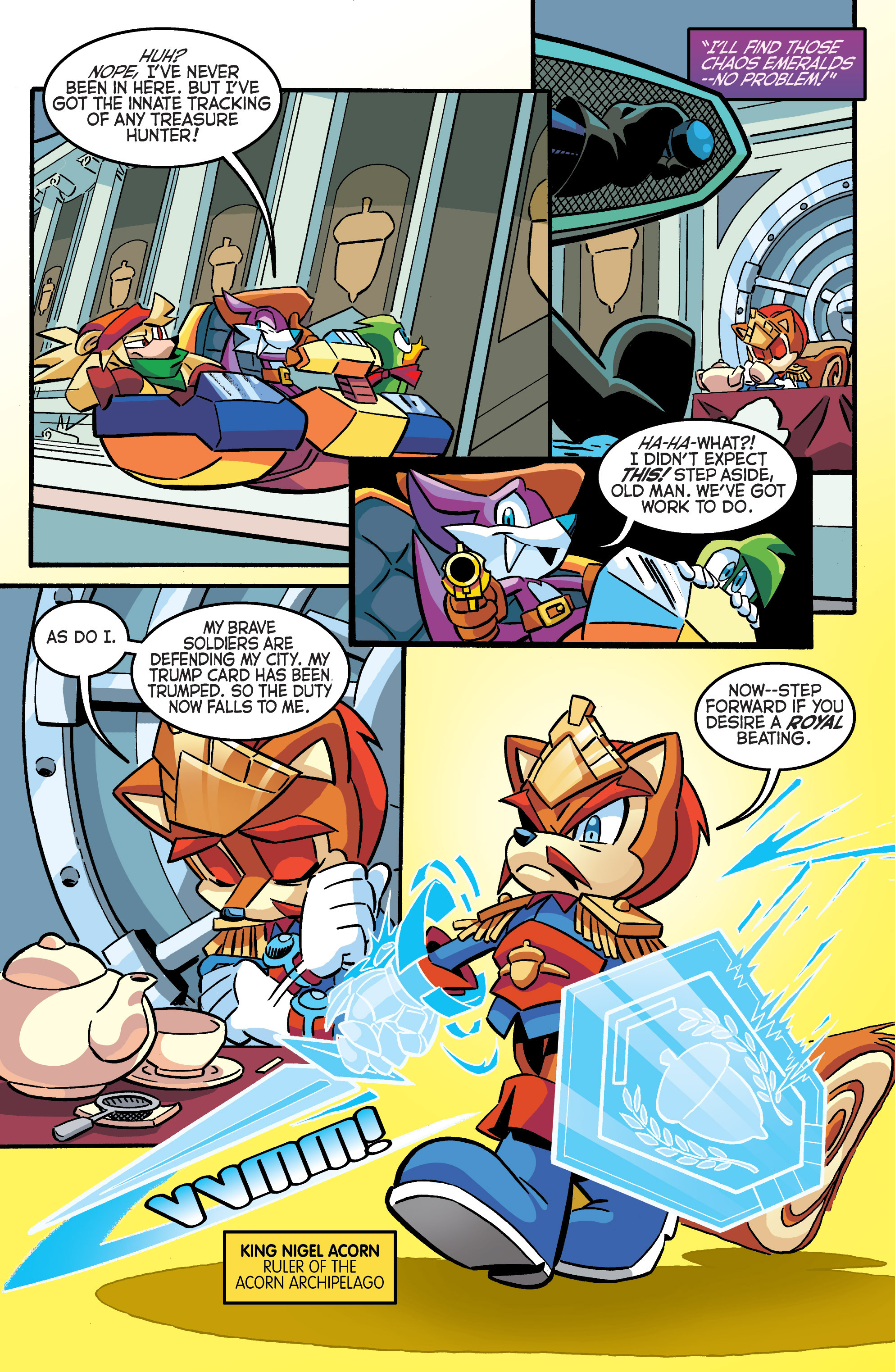 Read online Sonic The Hedgehog comic - Issue #284