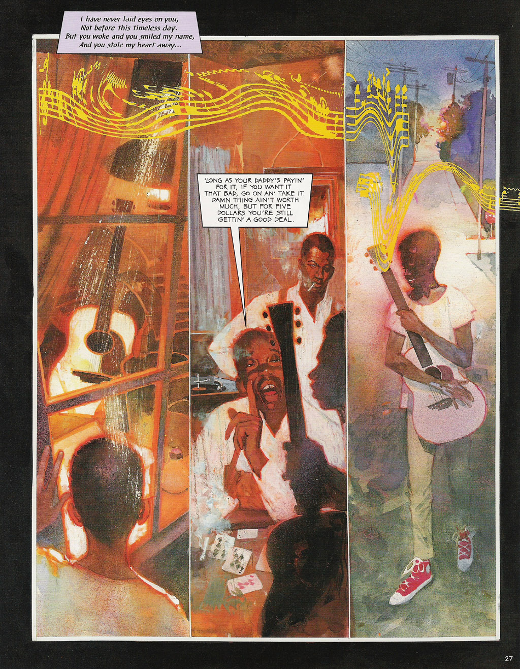 Read online Voodoo Child - The Illustrated Legend of Jimi Hendrix comic - Issue # TPB