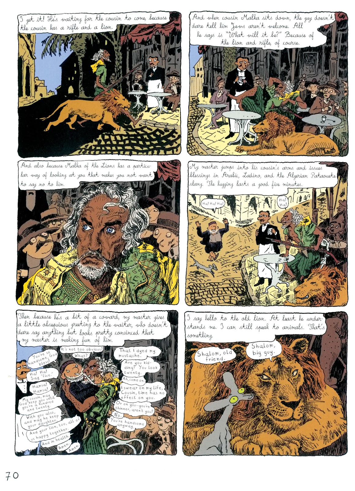 Read online The Rabbi's Cat comic - Issue # TPB 1 (Part 1)