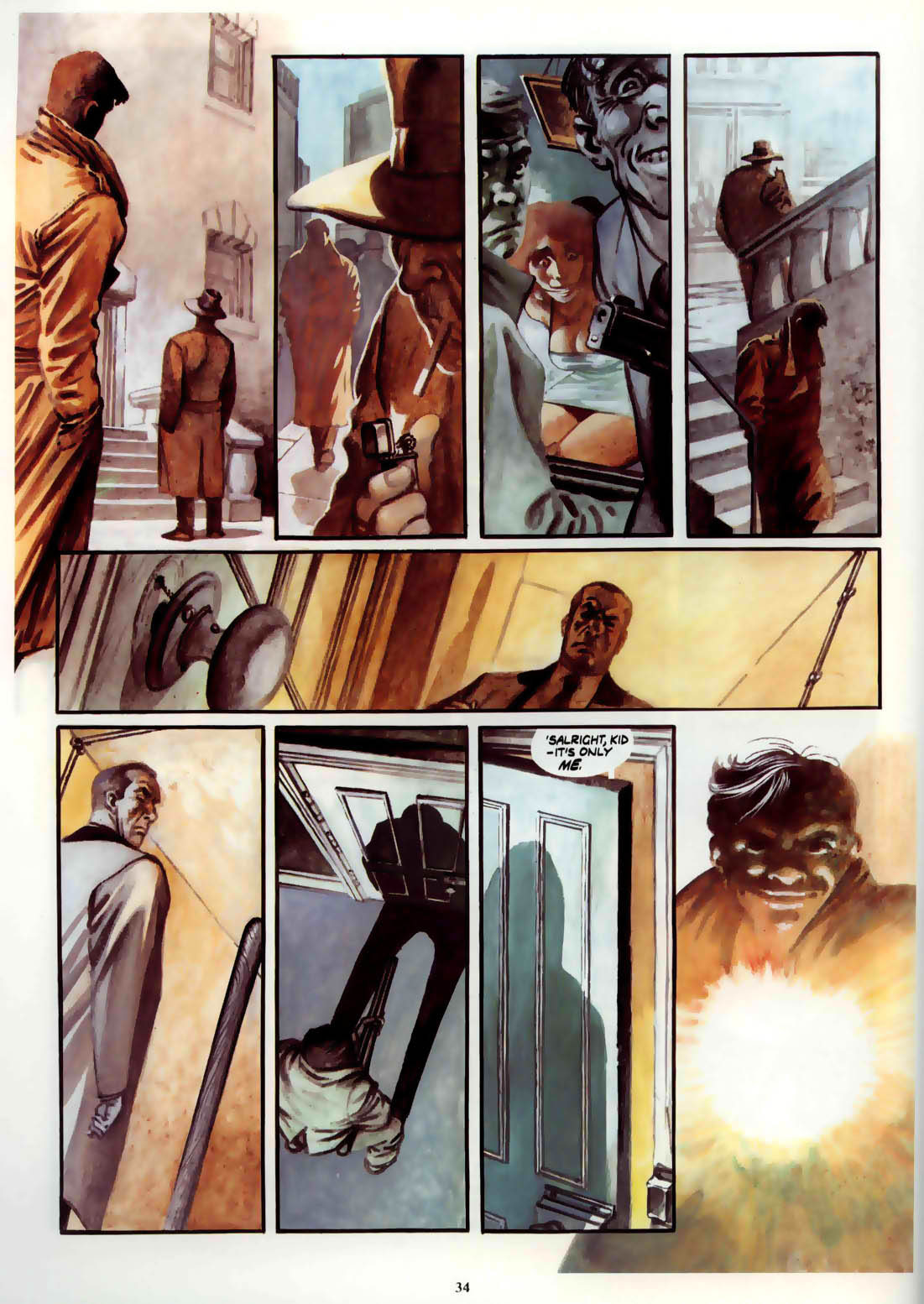 Read online Marvel Graphic Novel comic - Issue #6 Night Raven - House ...