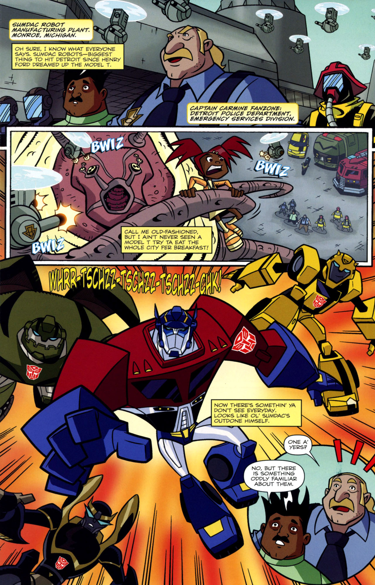 Read online Transformers Animated: The Arrival comic - Issue #1
