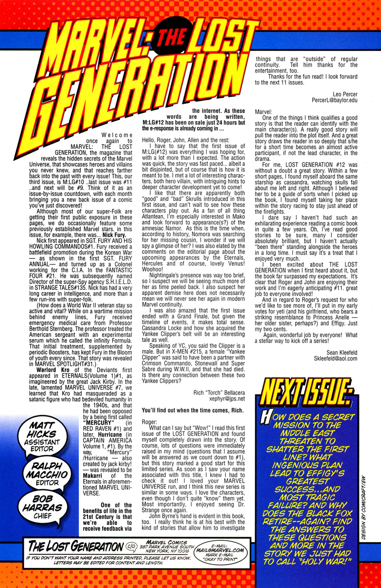 Read online Marvel: The Lost Generation comic - Issue #10