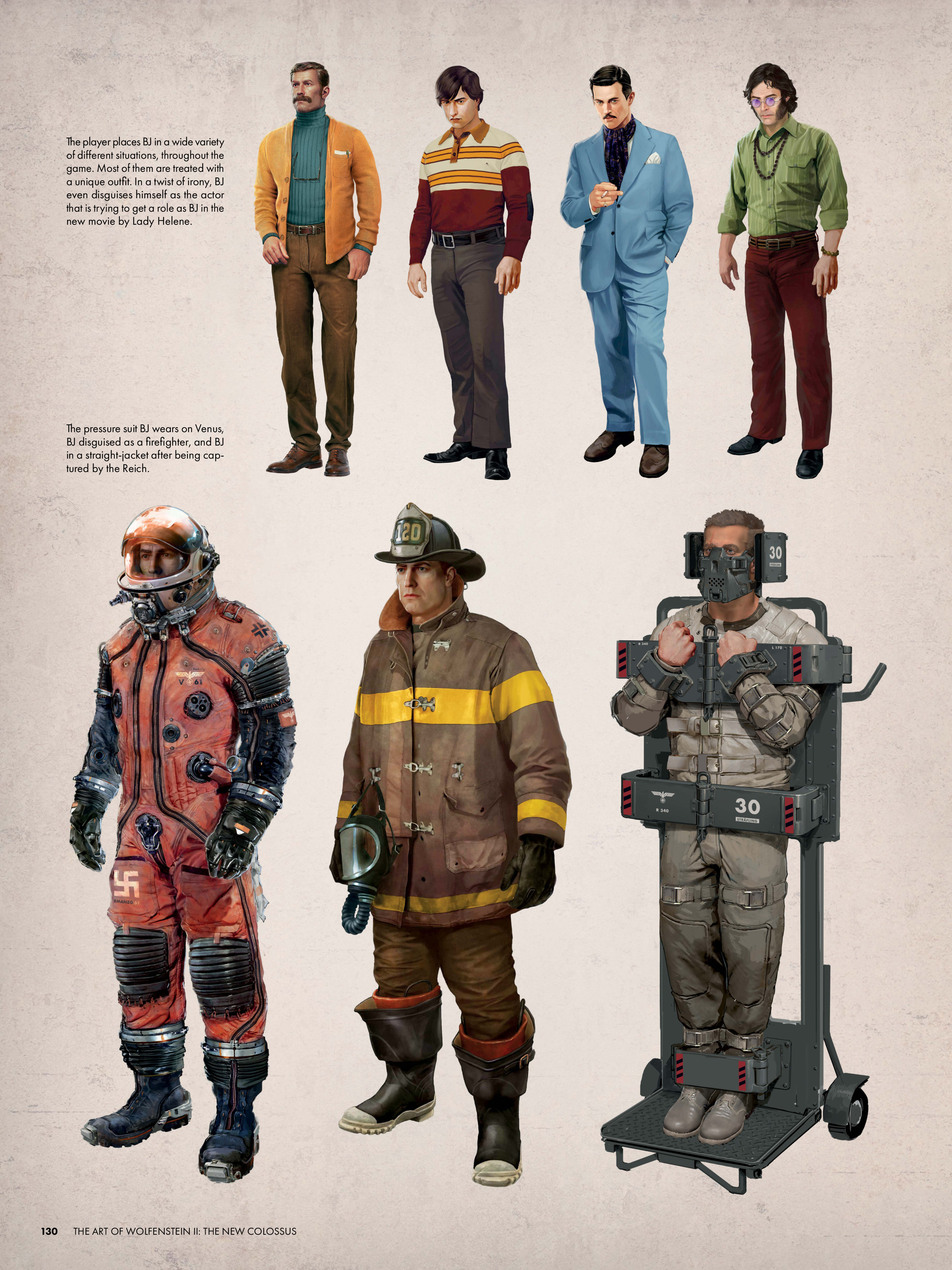 Read online The Art of Wolfenstein II: The New Colossus comic - Issue ...