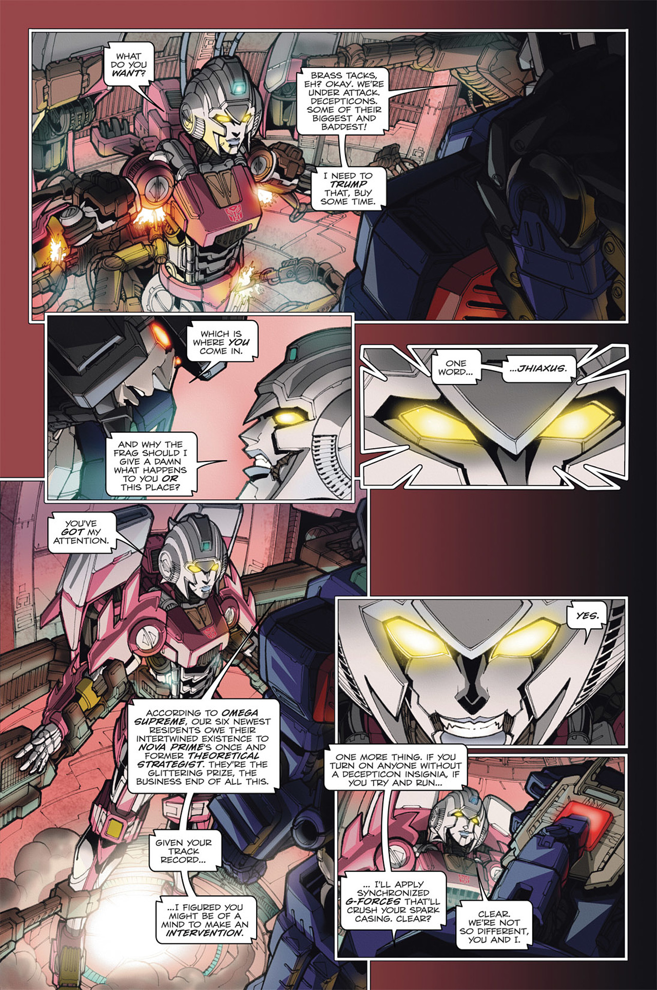 Read online Transformers: Spotlight - Arcee comic - Issue # Full