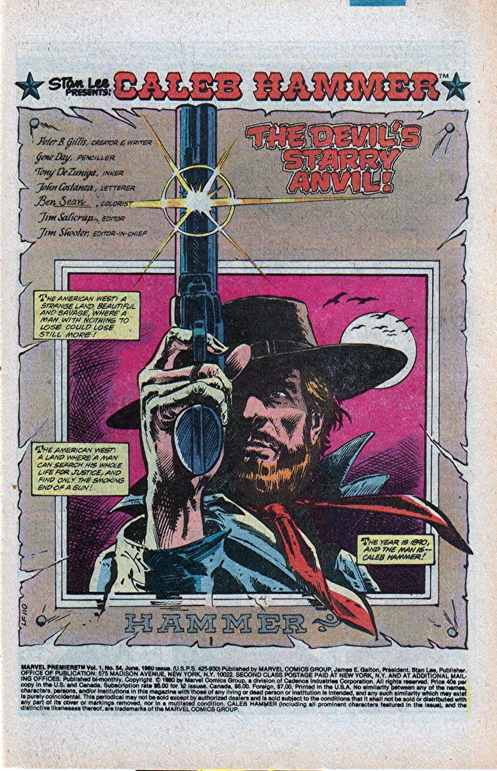 Read online Marvel Premiere comic - Issue #54