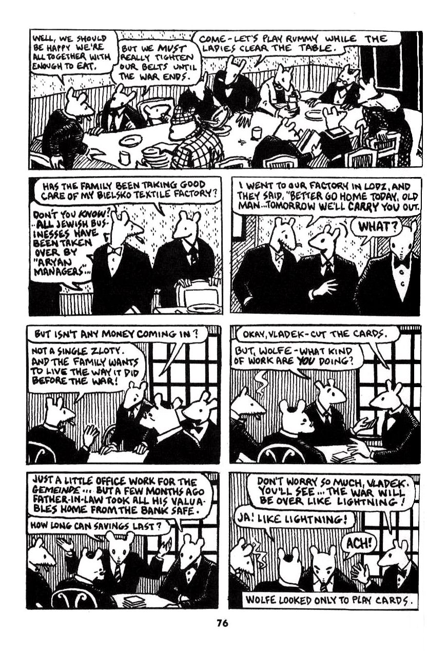 Read online Maus: A Survivor's Tale comic - Issue # TPB 1