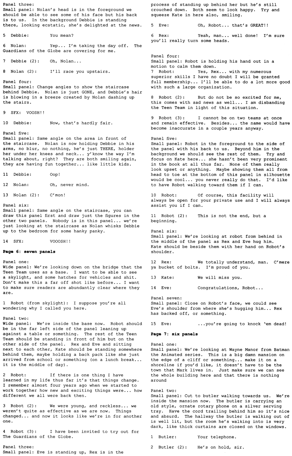 Read online Invincible Script Book comic - Issue # Full