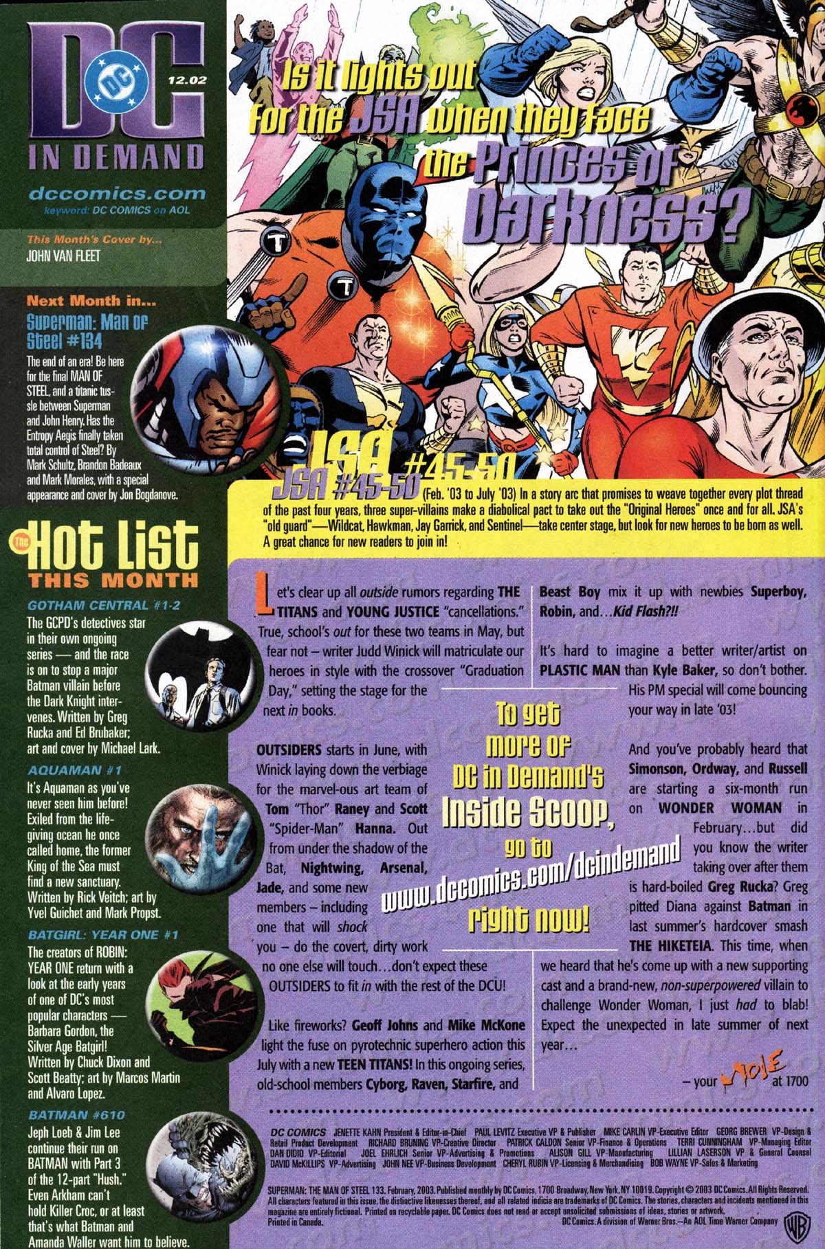 Read online Superman: The Man of Steel (1991) comic - Issue #133