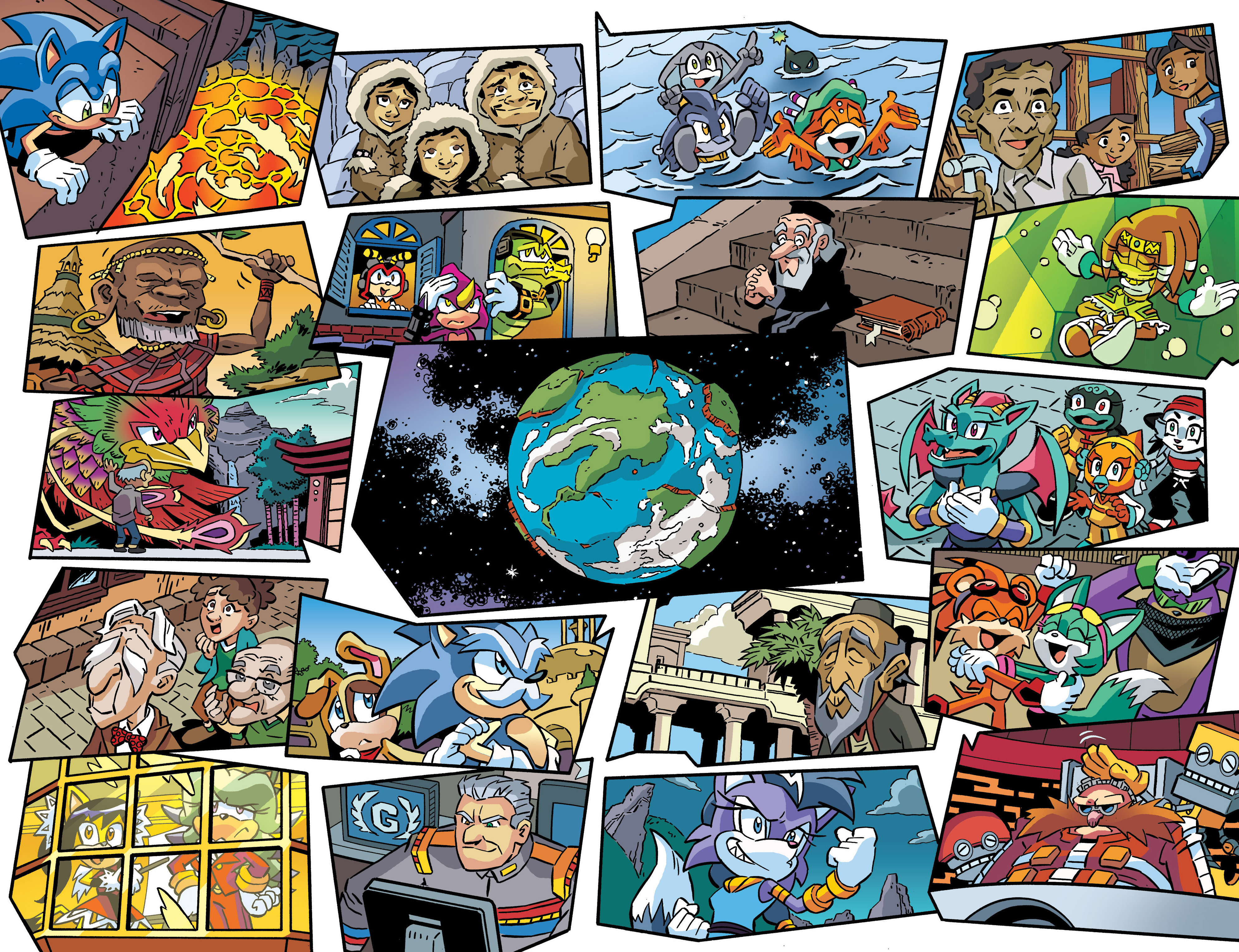 Read online Sonic The Hedgehog comic - Issue #287